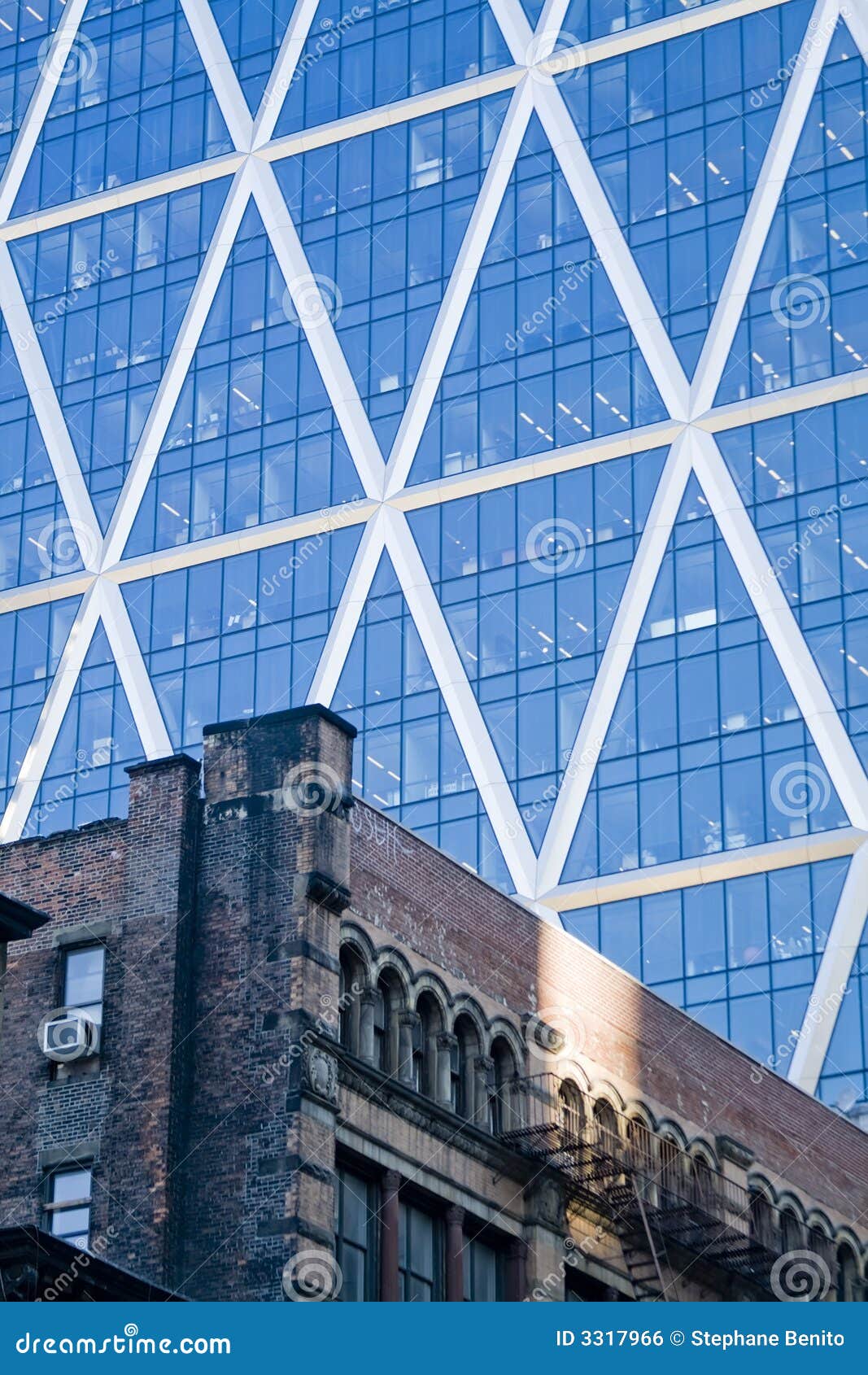 Old and modern buildings stock photo. Image of urban, architecture ...