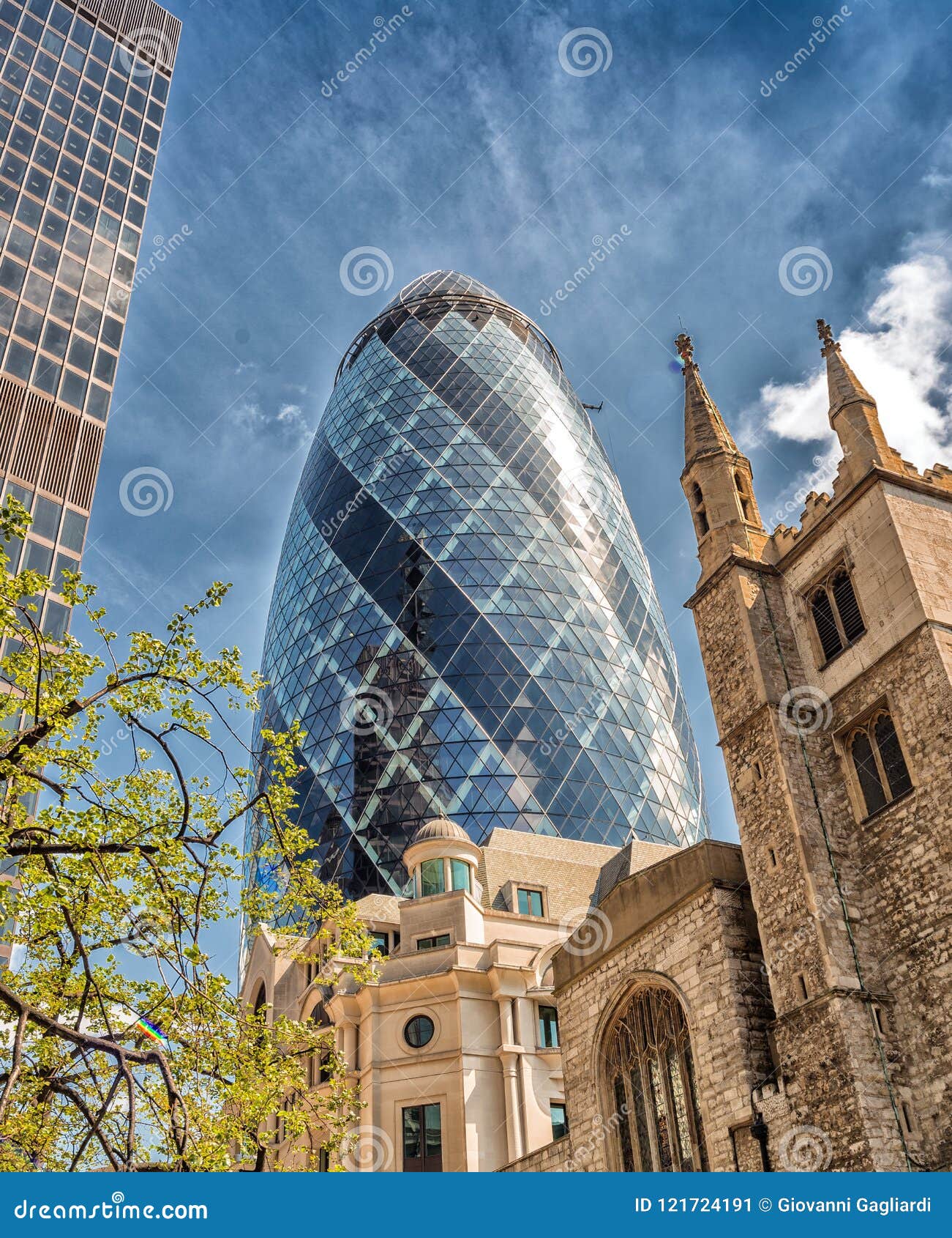 Old and Modern Buildings of London Editorial Photo - Image of united ...