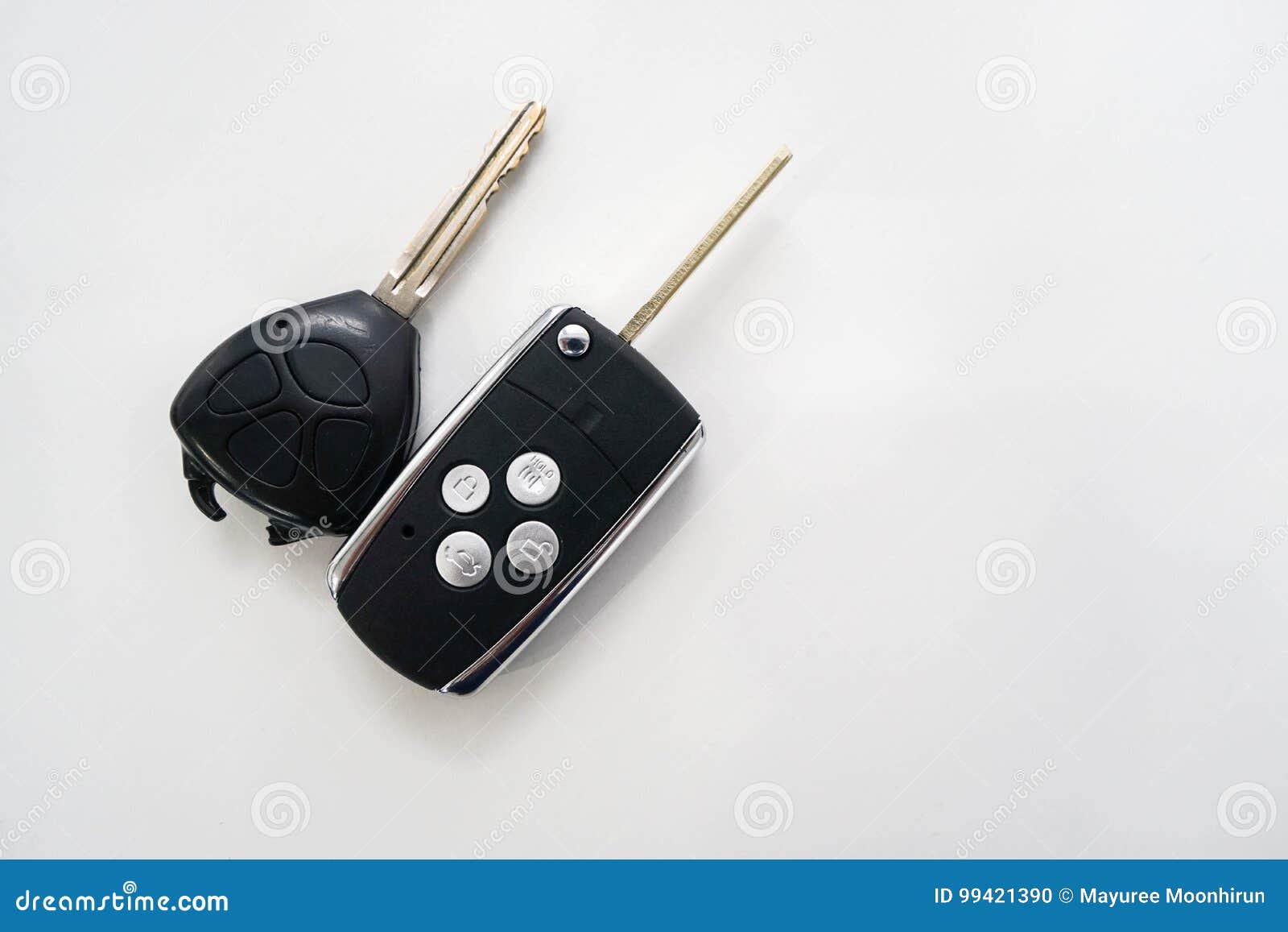 Old and Modern Car Remote Control for Driving Stock Photo - Image of ...