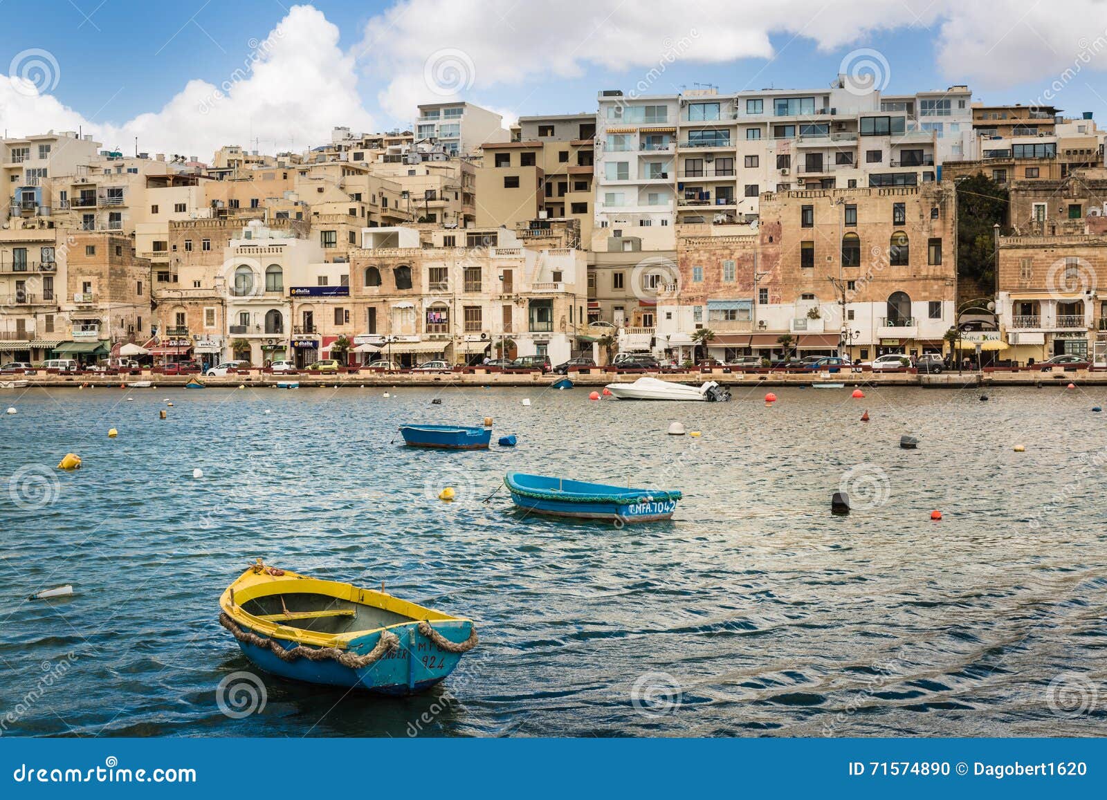 Old and Modern Marsaskala, Malta Editorial Image - Image of europe ...