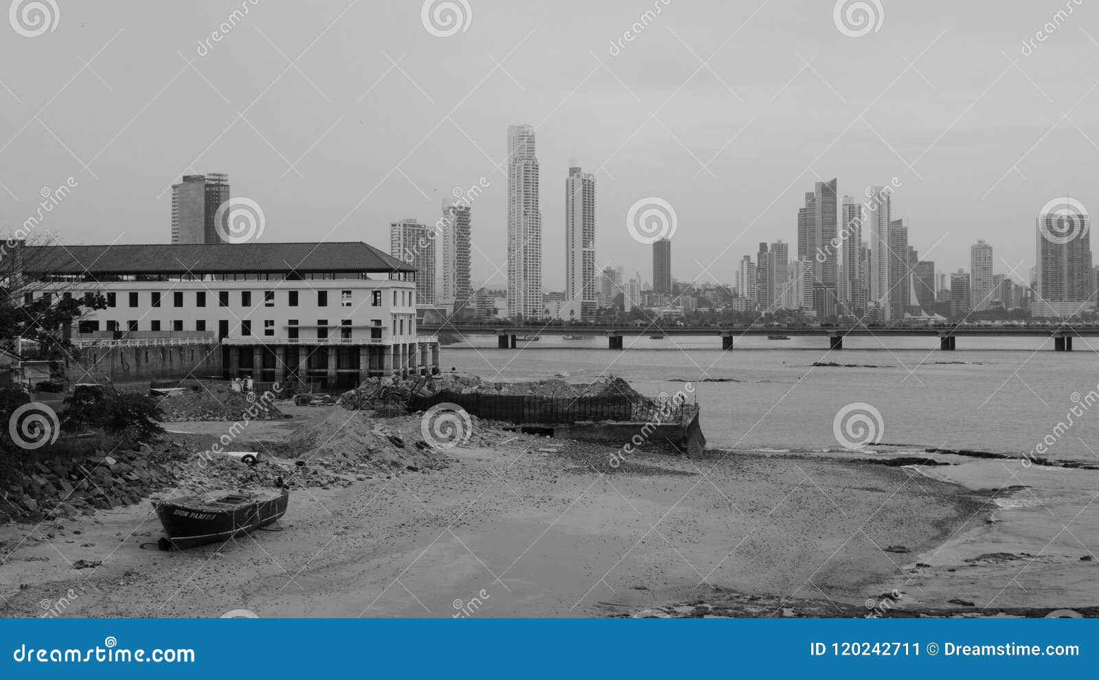 The Old and the Modern Side of Panama City Editorial Photo - Image of ...