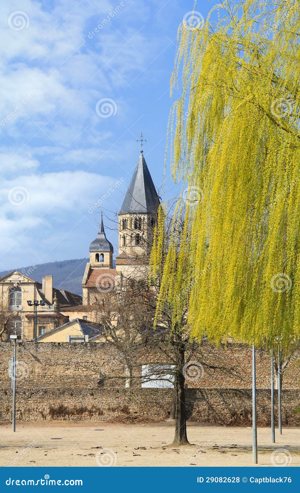Old monastery of Cluny stock photo. Image of europe, historic - 29082628