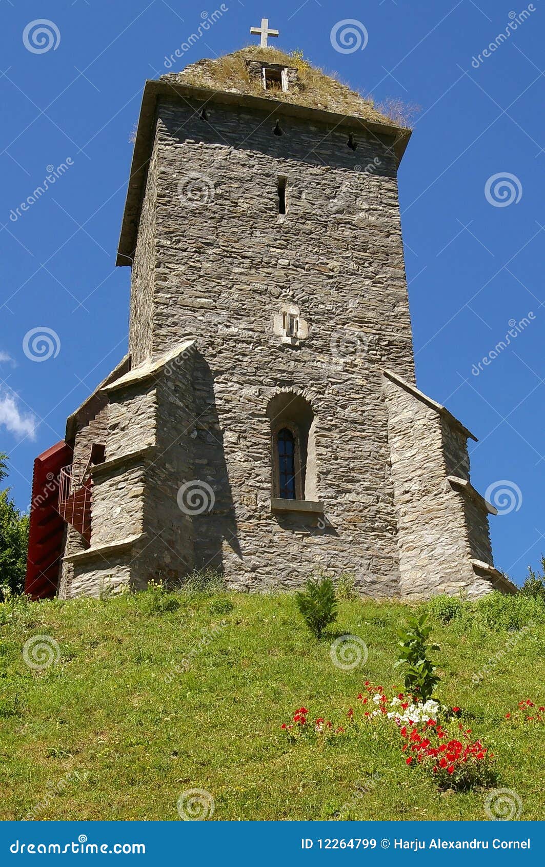 Old Monastery Colti stock image. Image of stones, monastery - 12264799