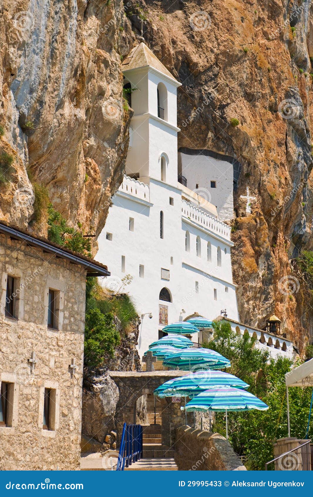 Ostrog Monastery in Montenegro Stock Image - Image of monastery ...