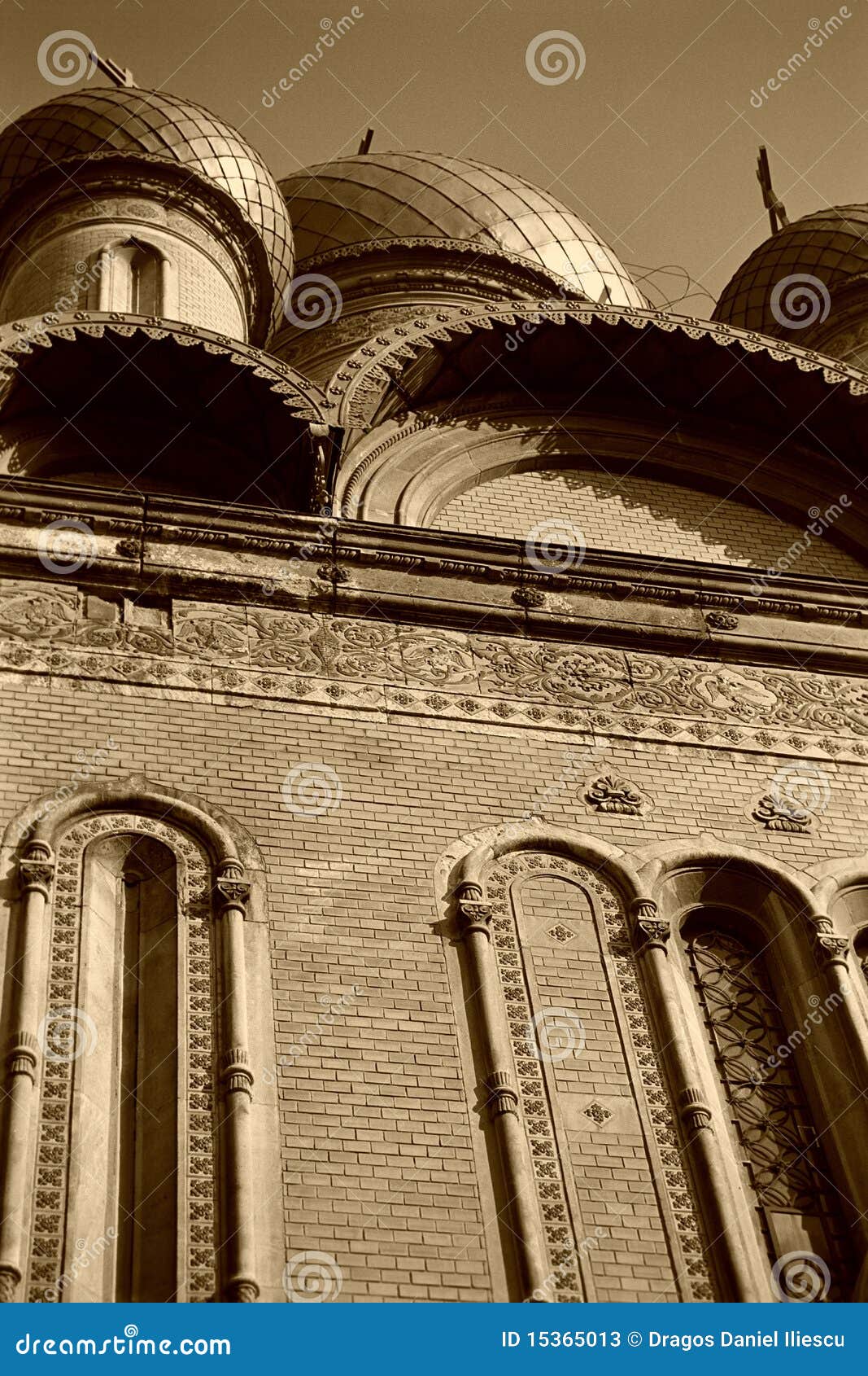 Old monastery walls stock image. Image of architectural - 15365013