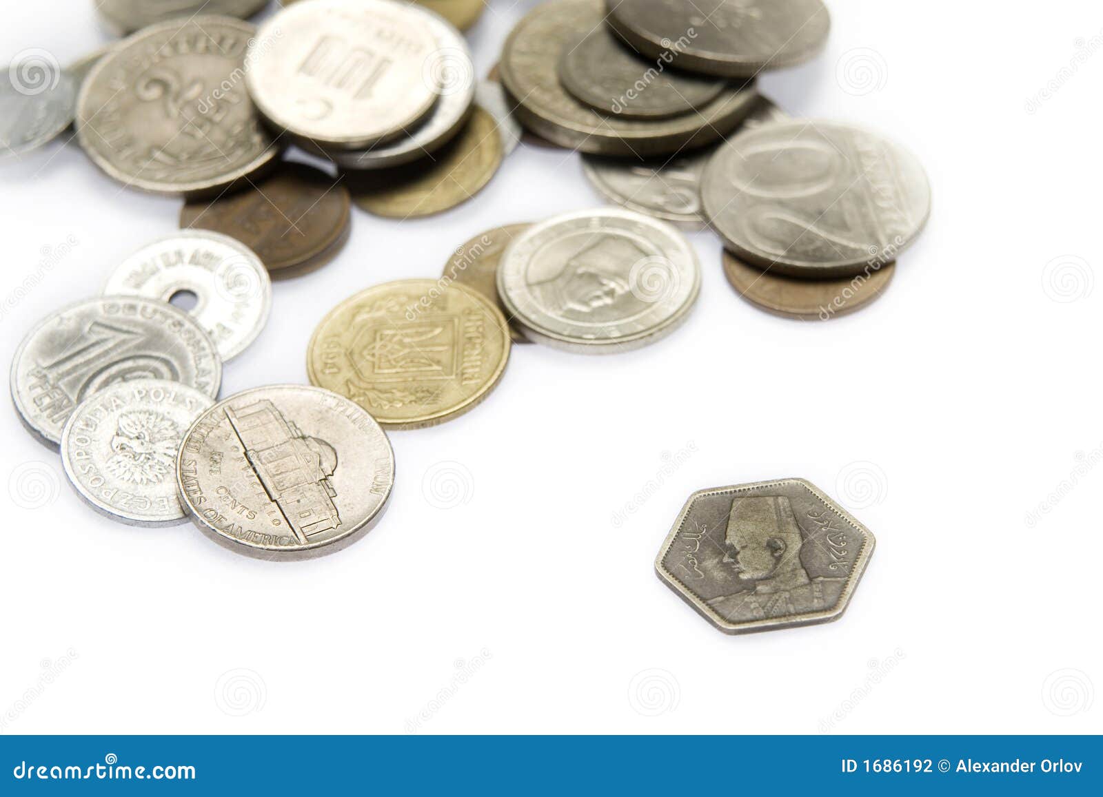 Old money stock photo. Image of coins, invest, banking - 1686192