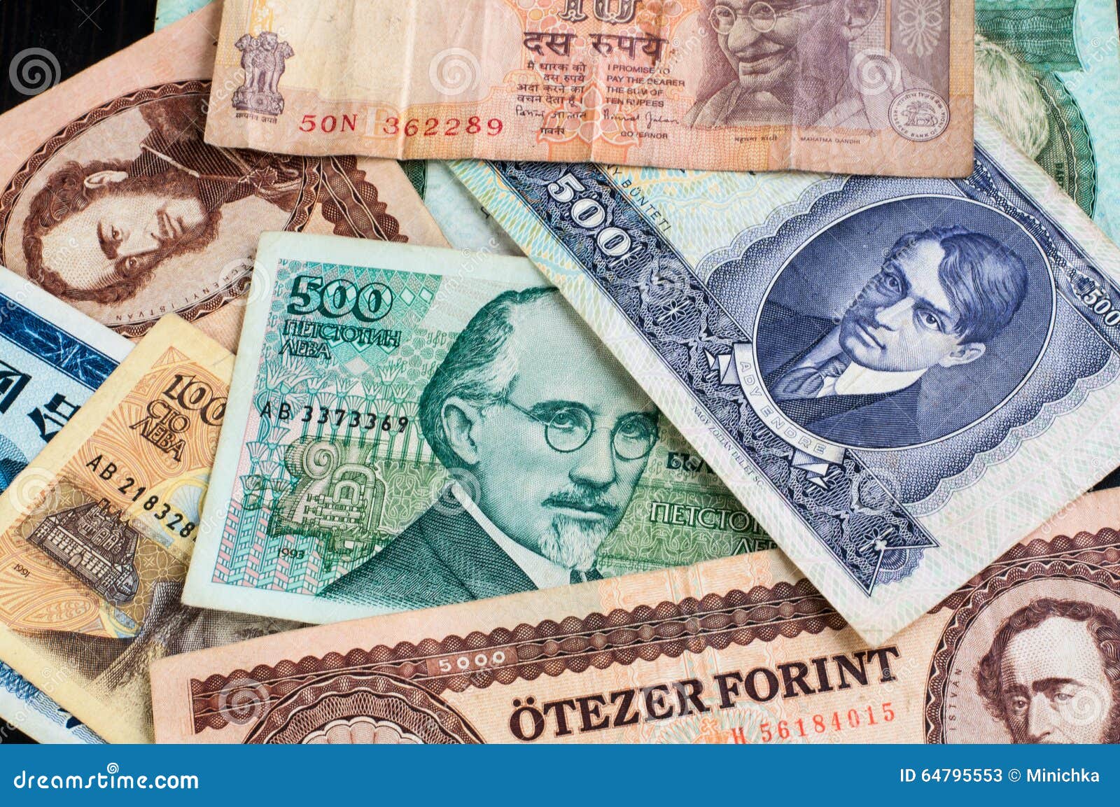 Old money stock image. Image of economics, collect, banknote - 64795553