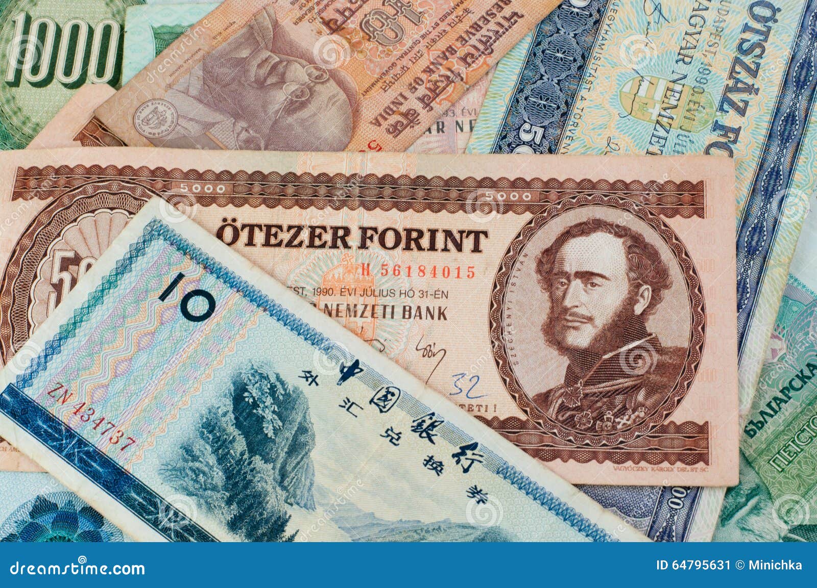 Old money stock image. Image of hobby, banknote, banknotes - 64795631