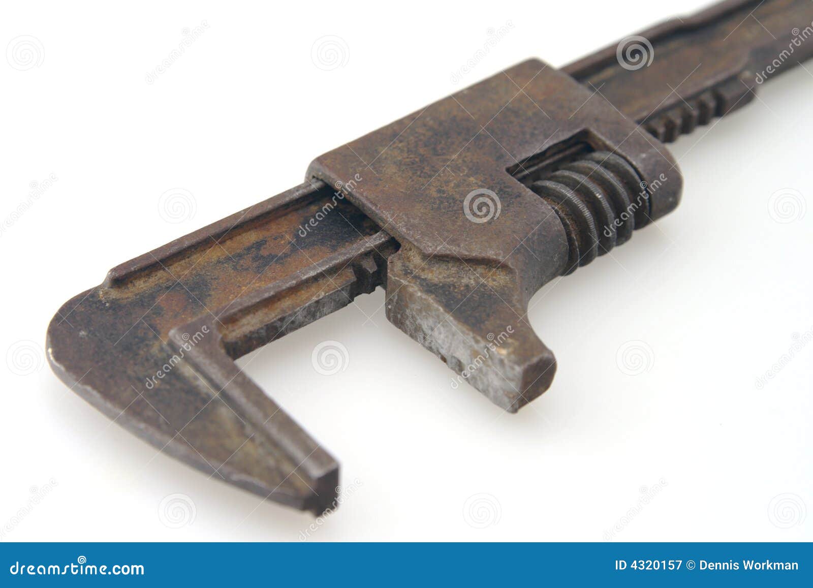 Old Monkey Wrench stock image. Image of loosen, construction - 4320157