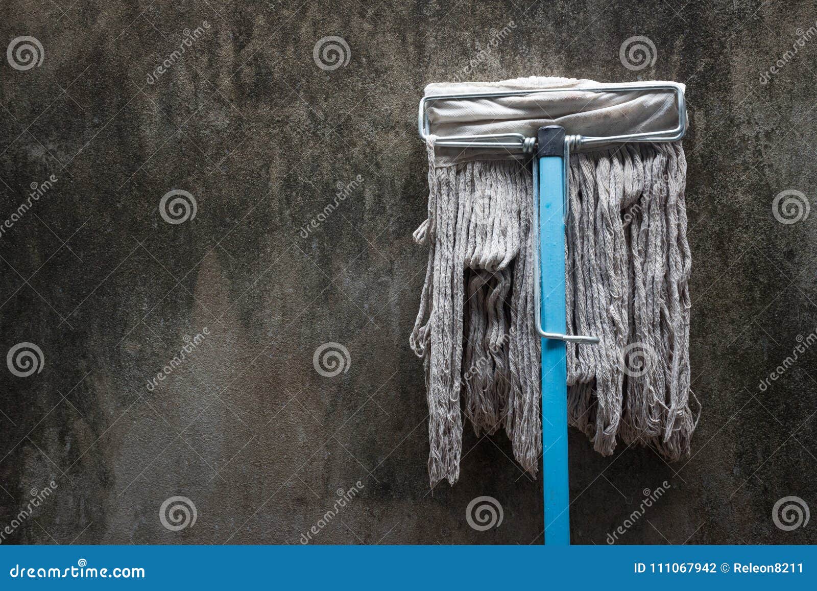 Old Mop and Dirty Wall Texture Stock Photo - Image of pattern, wall ...