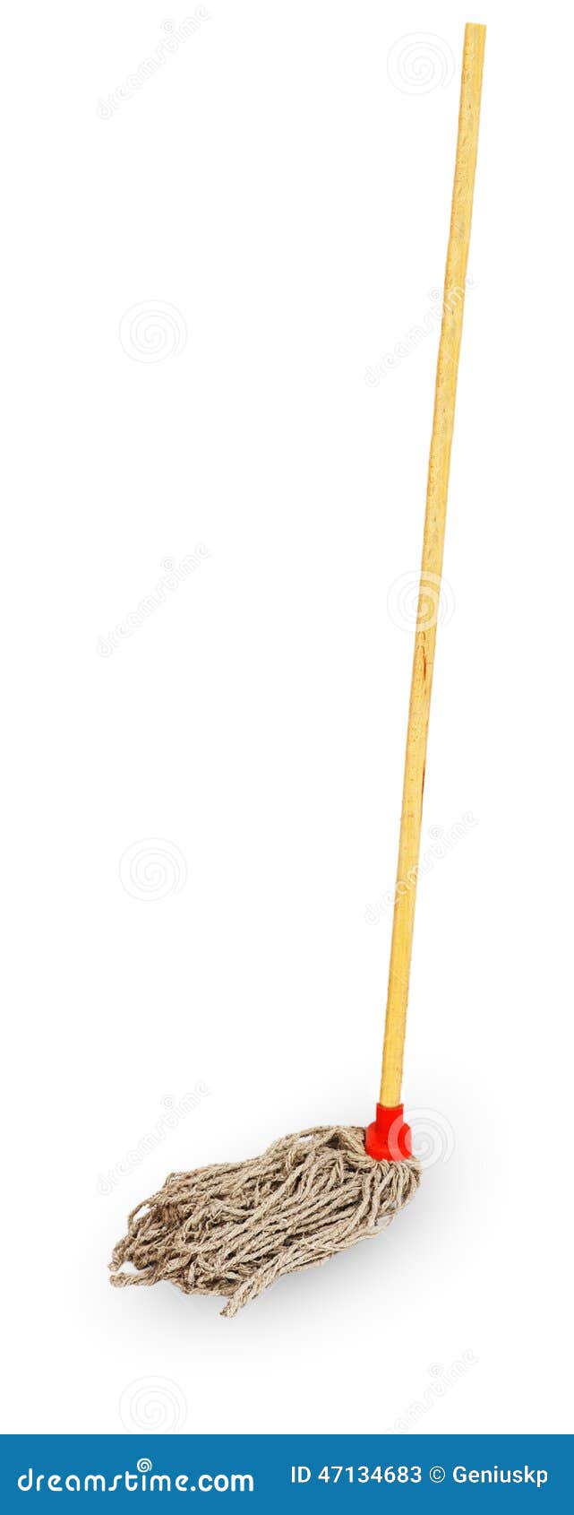 Old mop stock image. Image of cloth, household, cleaner - 47134683