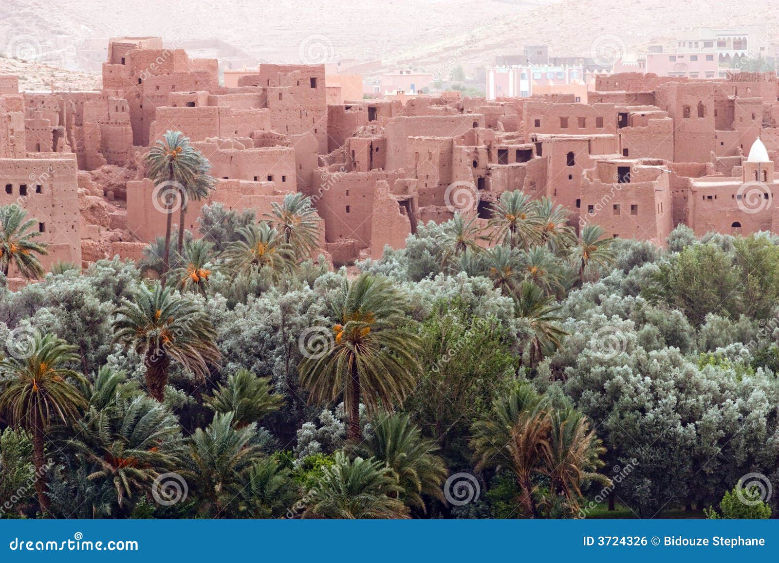 Old moroccan city stock photo. Image of landmark, casbah - 3724326