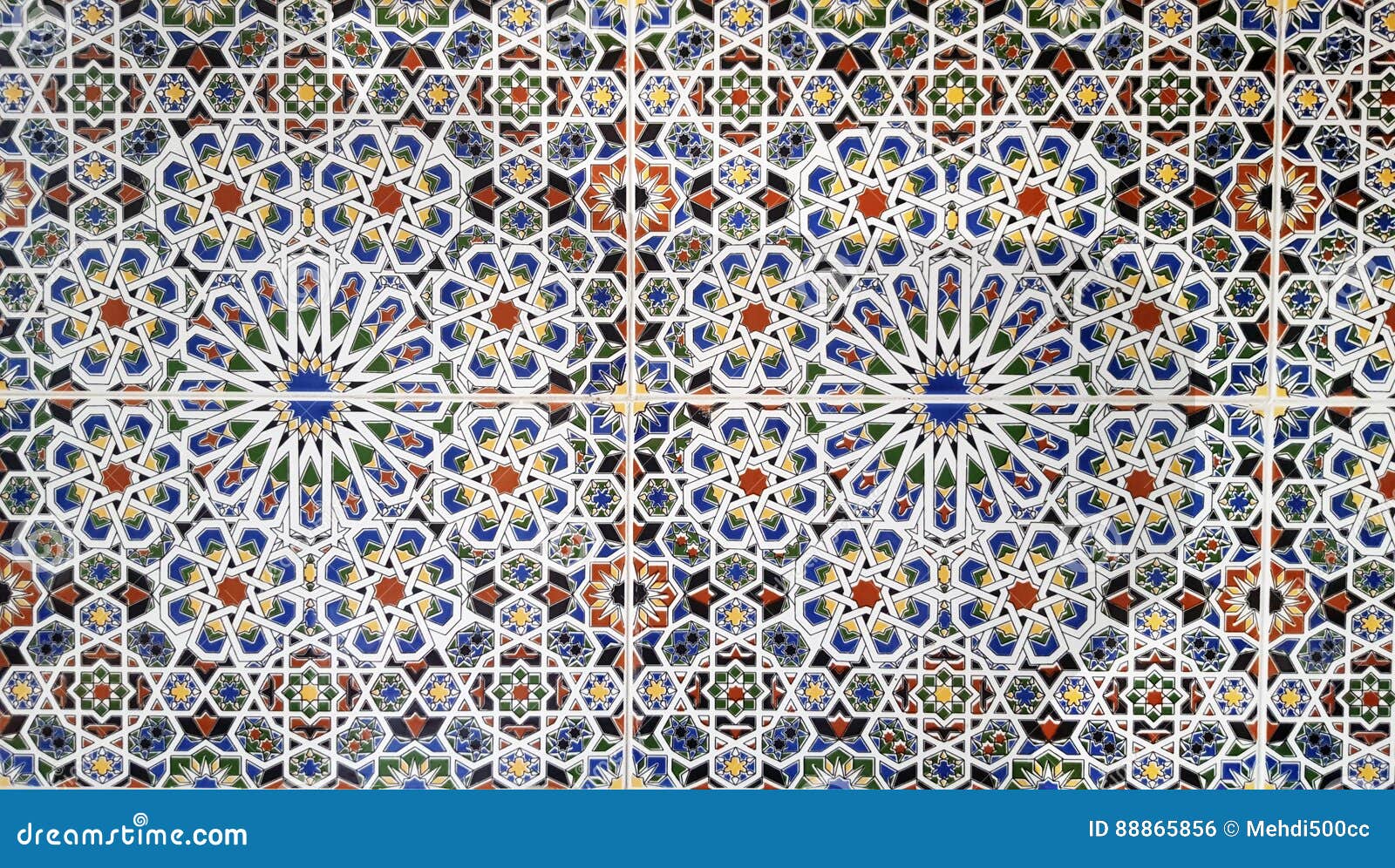 Old moroccan wall design stock photo. Image of decorative - 88865856