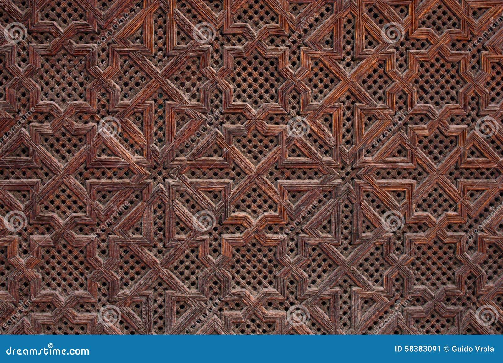 Old Moroccan window stock image. Image of panel, decorative - 58383091