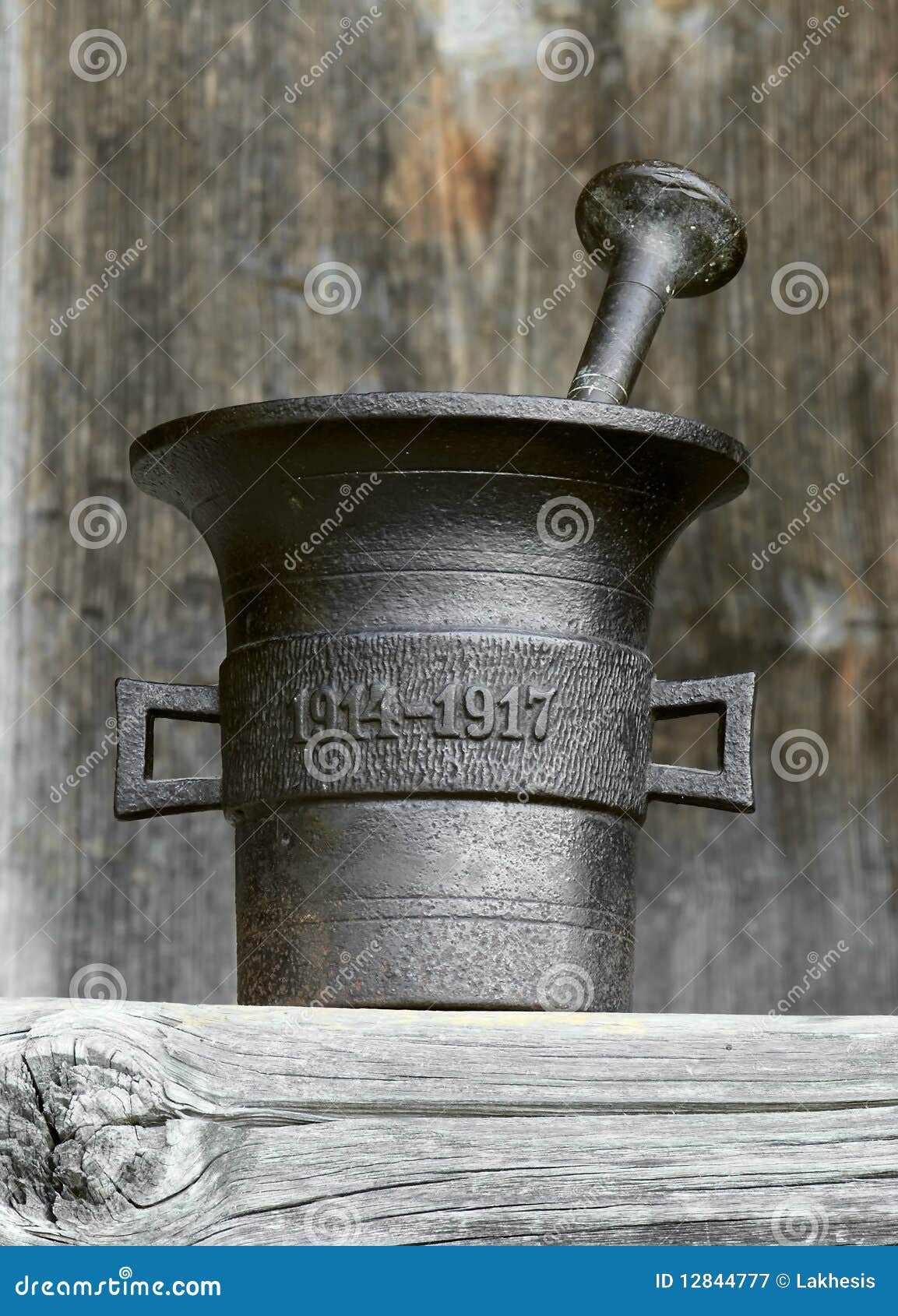 Old mortar stock image. Image of chemist, preparation - 12844777