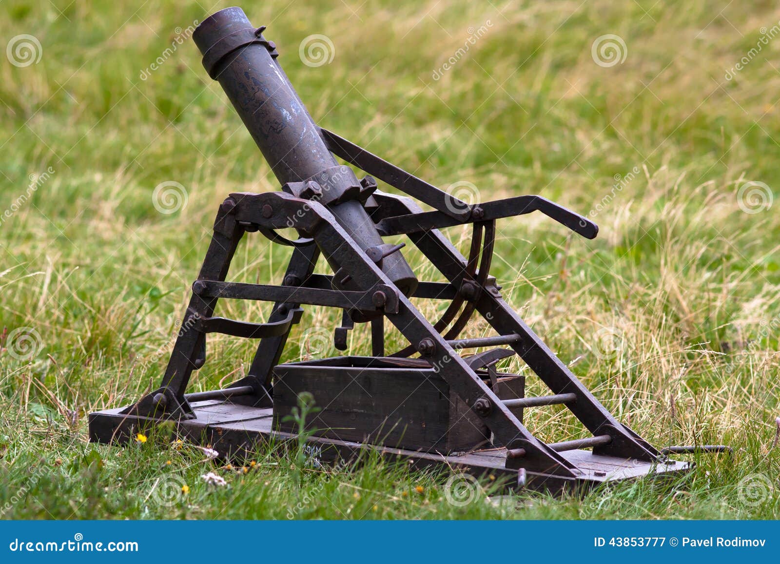 Old mortar stock image. Image of mortar, 1914, cannon - 43853777