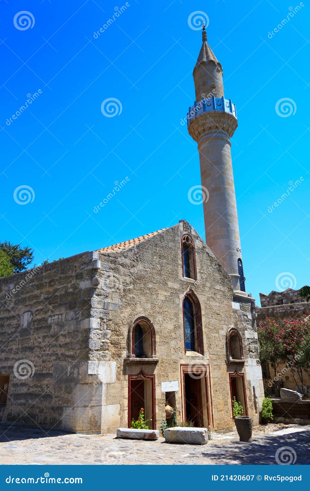 Old mosque stock image. Image of islam, tile, fortress - 21420607