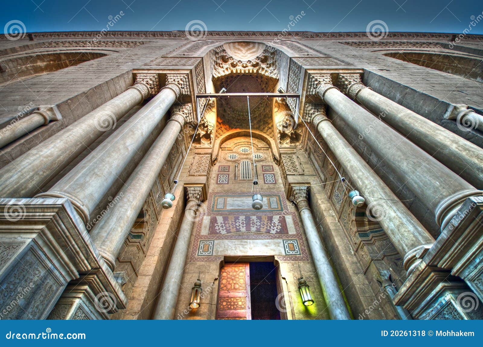 Old mosque in cairo stock photo. Image of history, ottoman - 20261318
