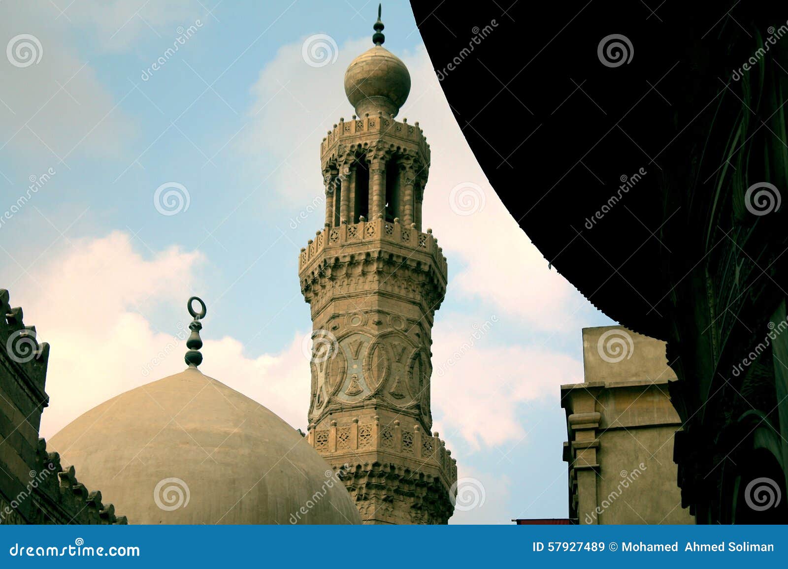Old Mosque in Cairo in Egypt Stock Image - Image of faith, design: 57927489