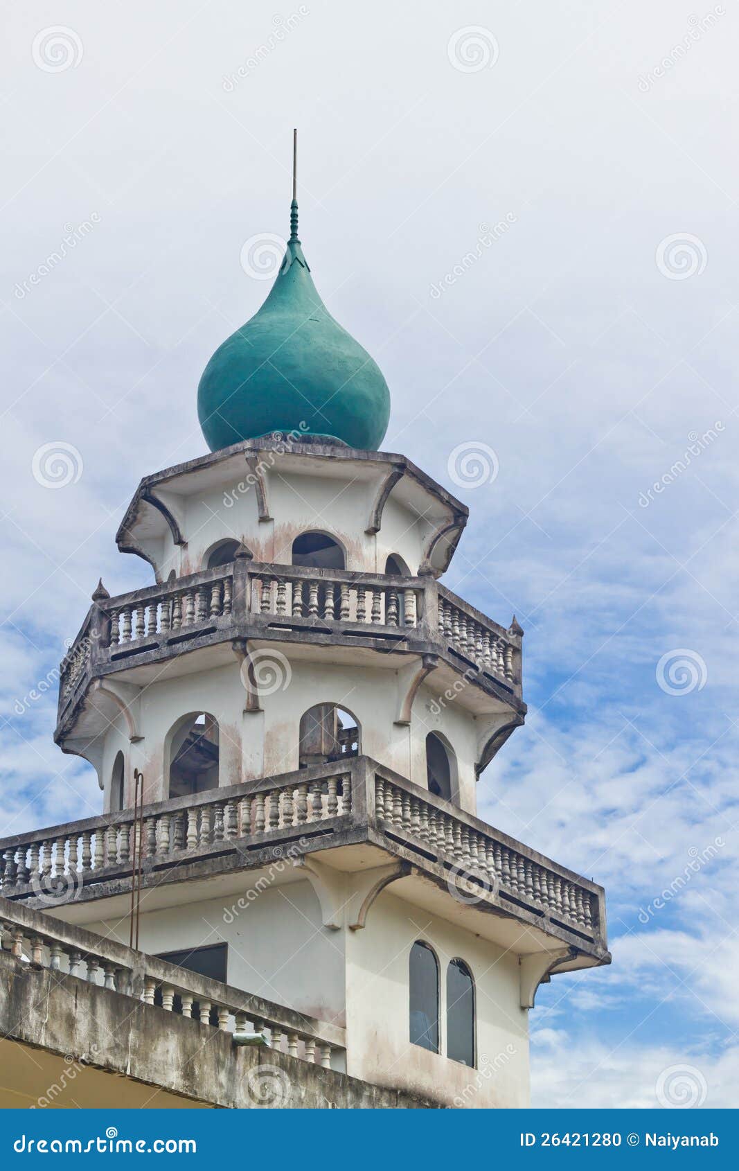 Old Mosque (Islam Church) in Thailand Stock Photo - Image of stone ...