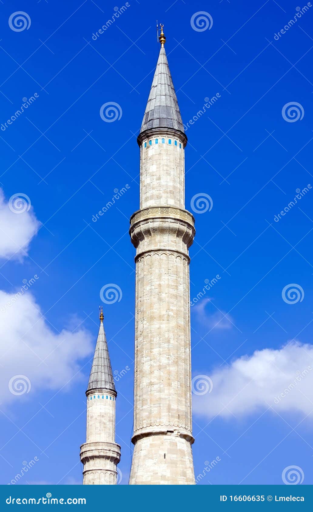 Old Mosque Towers stock image. Image of mosque, architecture - 16606635