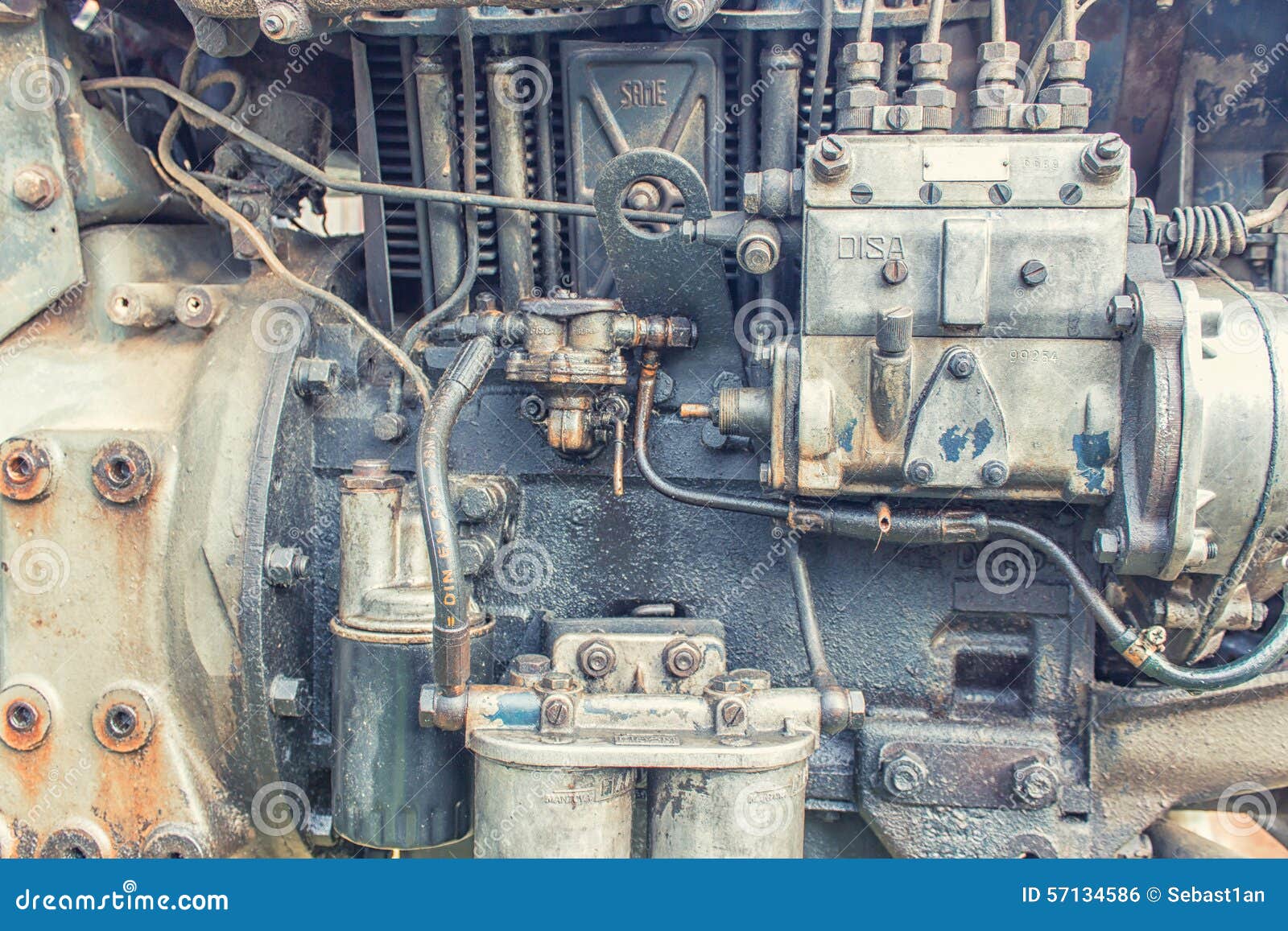 Old Motor stock photo. Image of iron, machine, engineering - 57134586