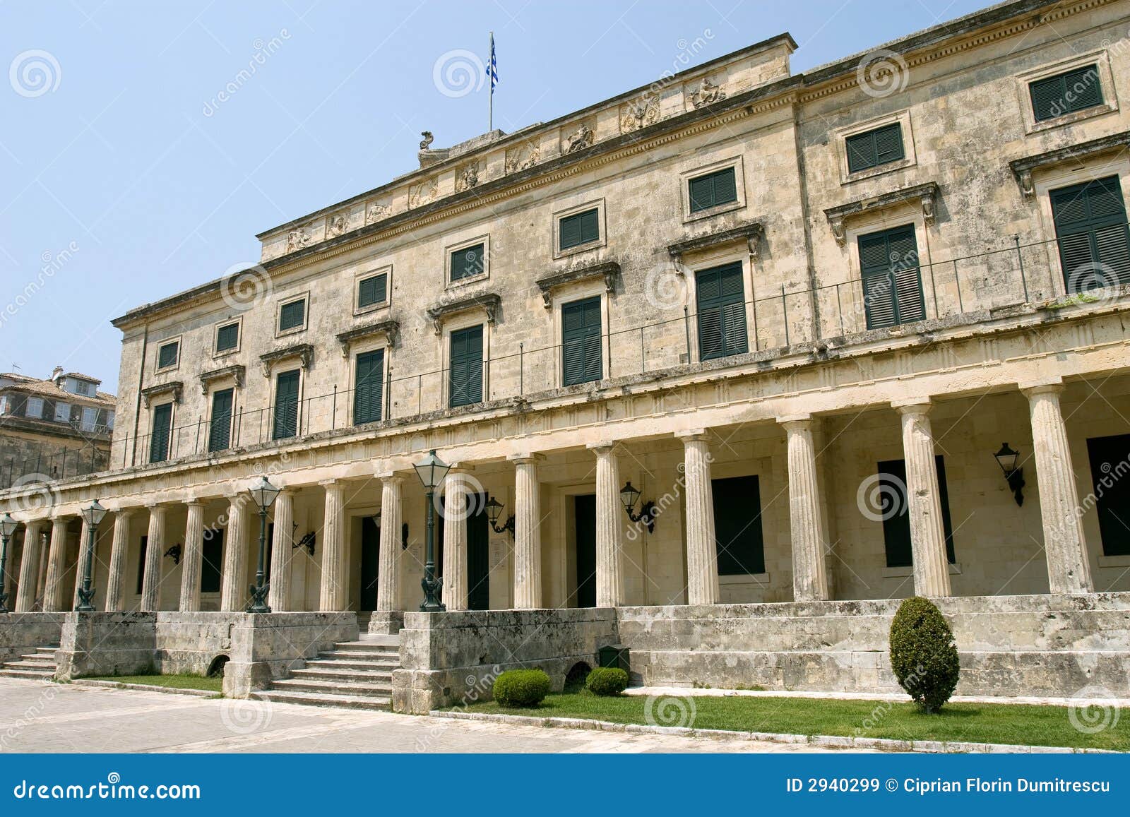 Old museum stock image. Image of building, greece, greek - 2940299
