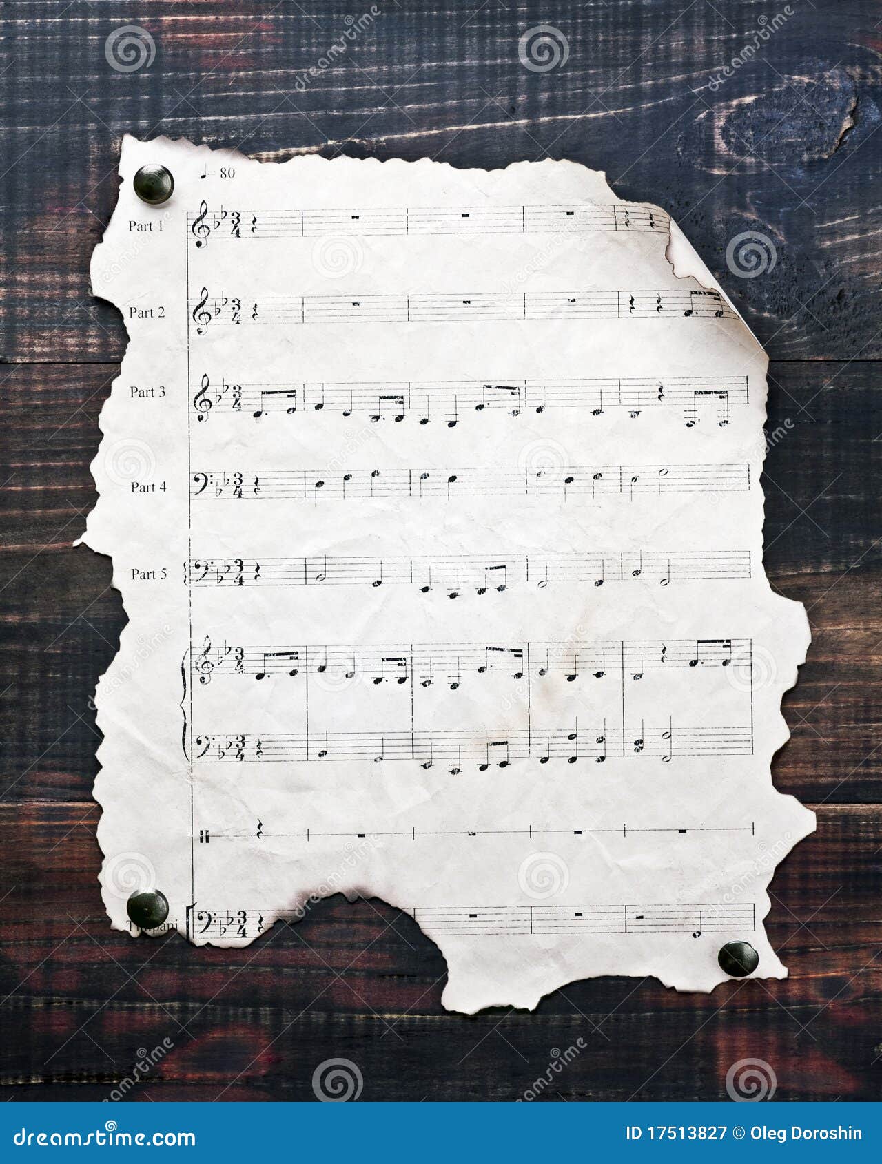 Old musical notes stock image. Image of concepts, page - 17513827