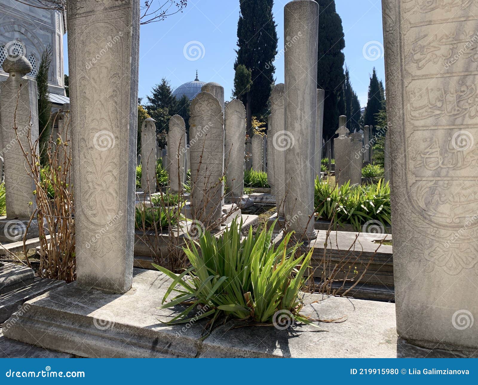 Old muslim graveyard stock photo. Image of muslim, constantine - 219915980