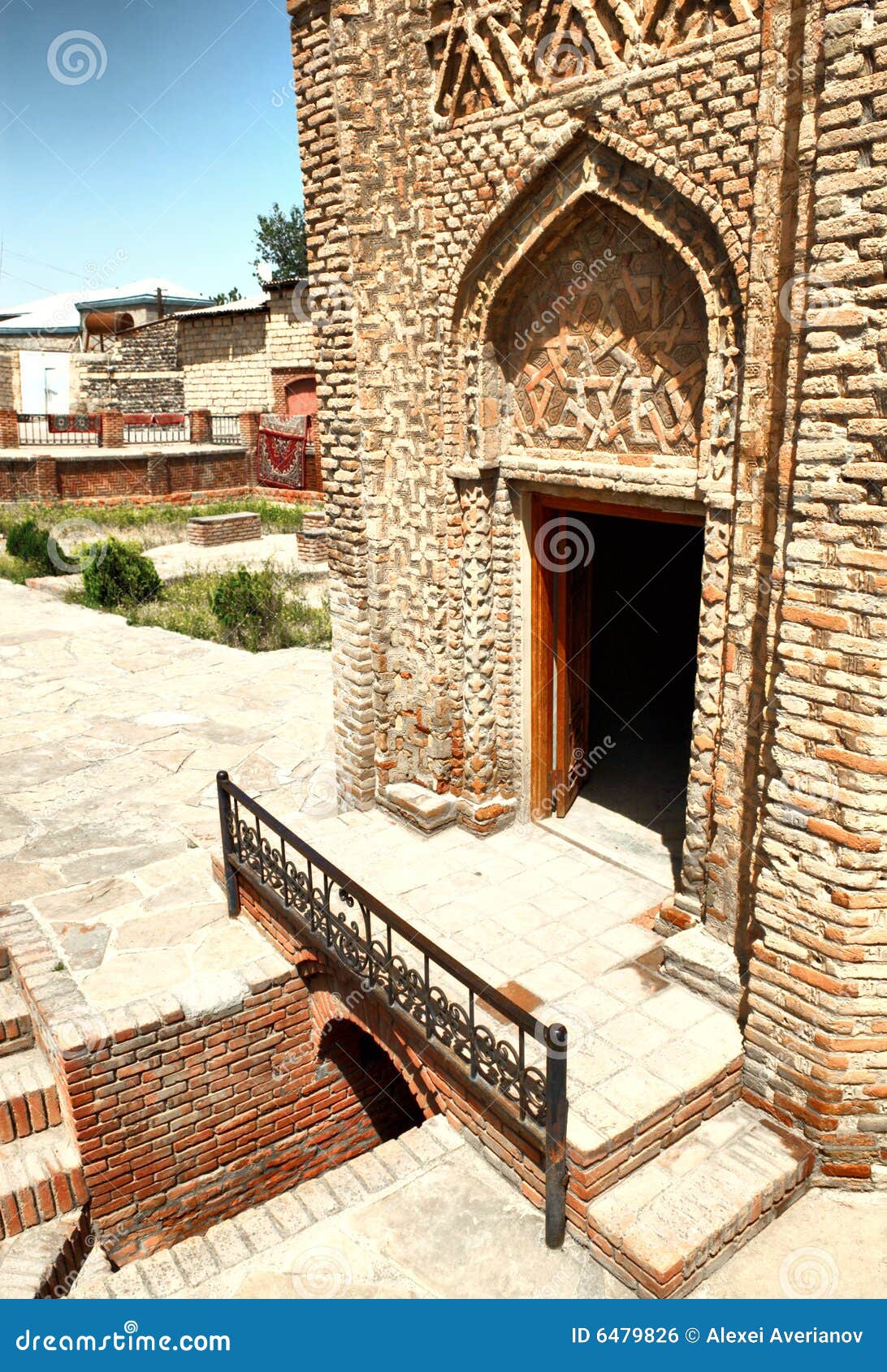 Old muslim mosque stock photo. Image of azerbaijan, monument - 6479826