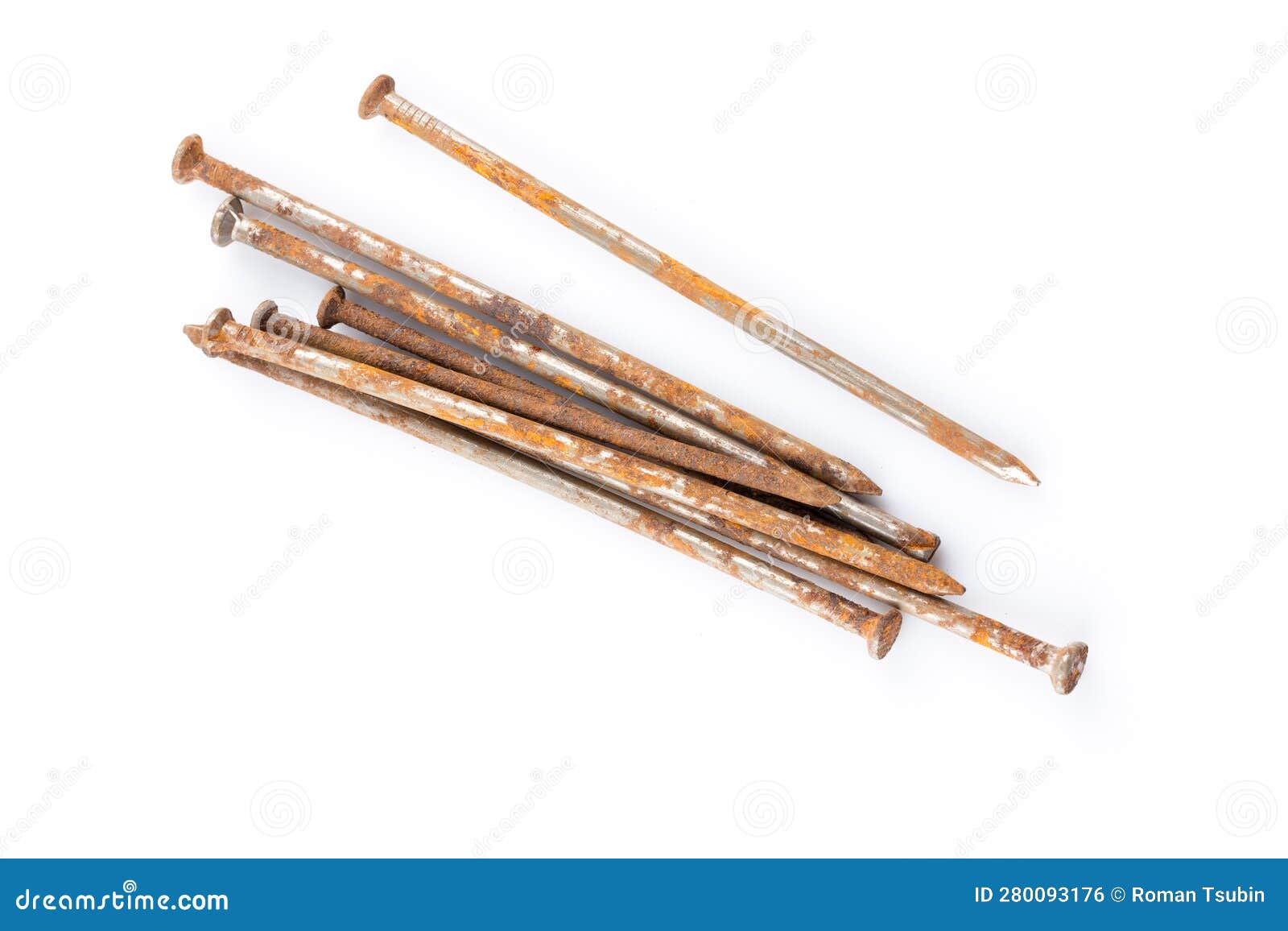 Old nails stock photo. Image of build, repair, detail - 280093176