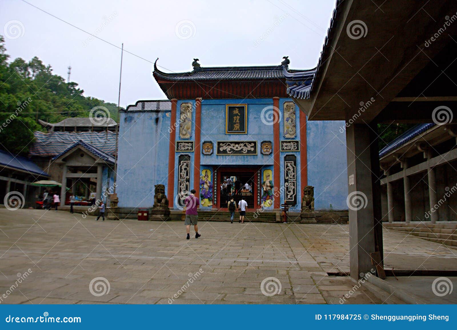 Fengdu ghosts City editorial image. Image of chinese - 117984725