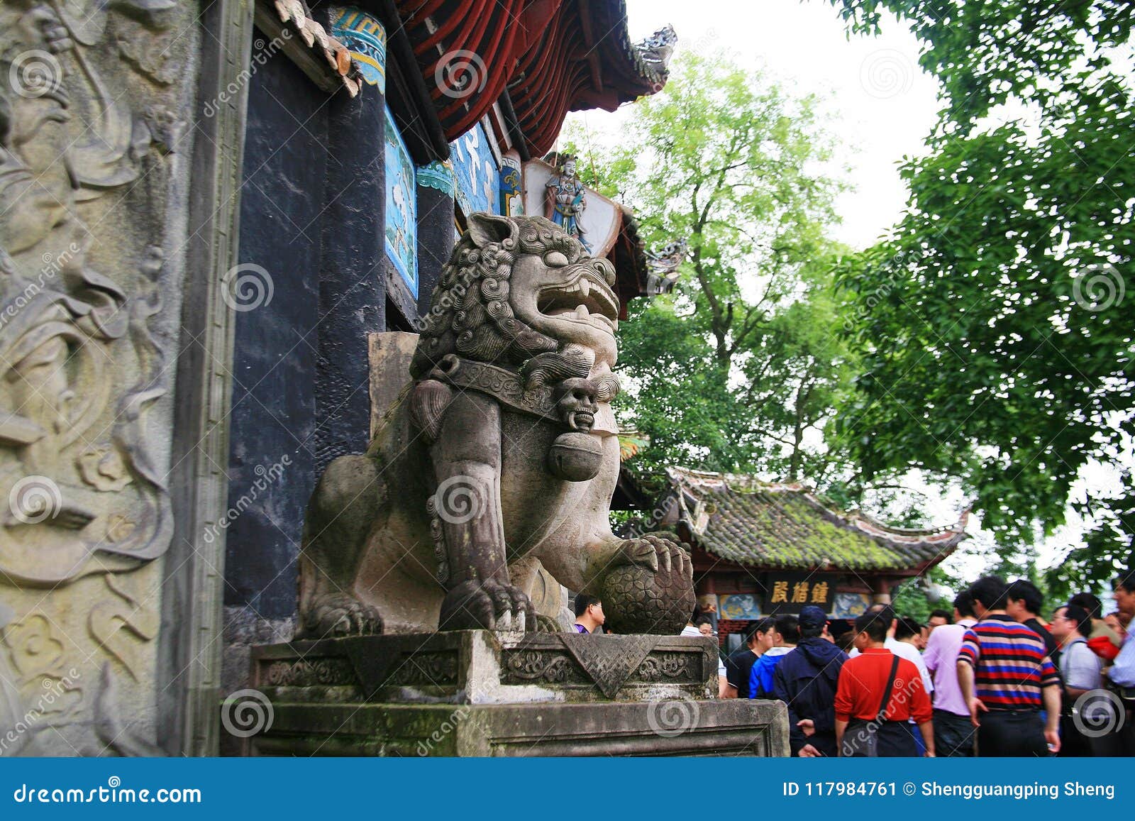 Fengdu ghosts City editorial photo. Image of hall, ghost - 117984761