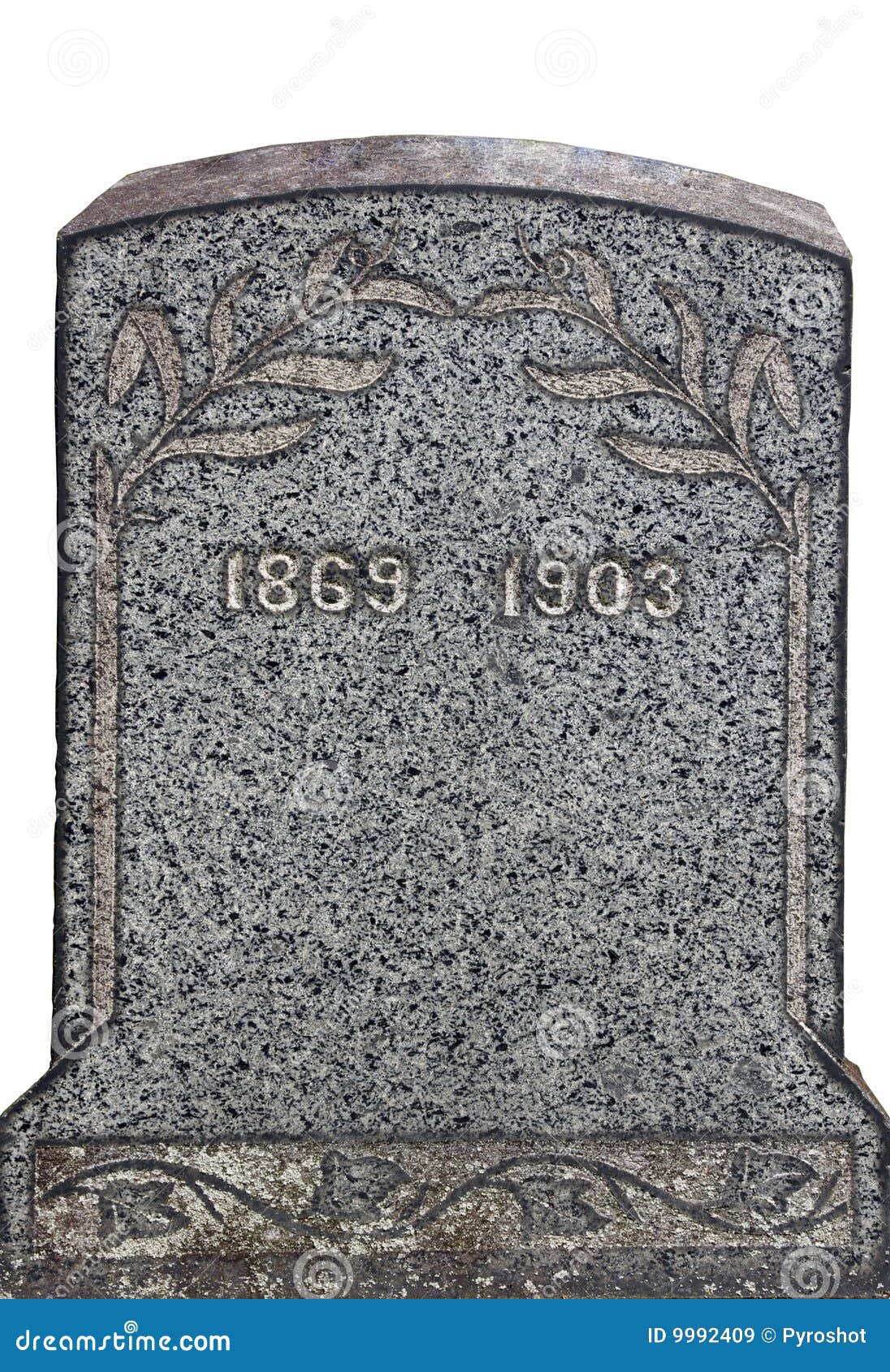 Old nameless tombstone stock image. Image of cemetery - 9992409