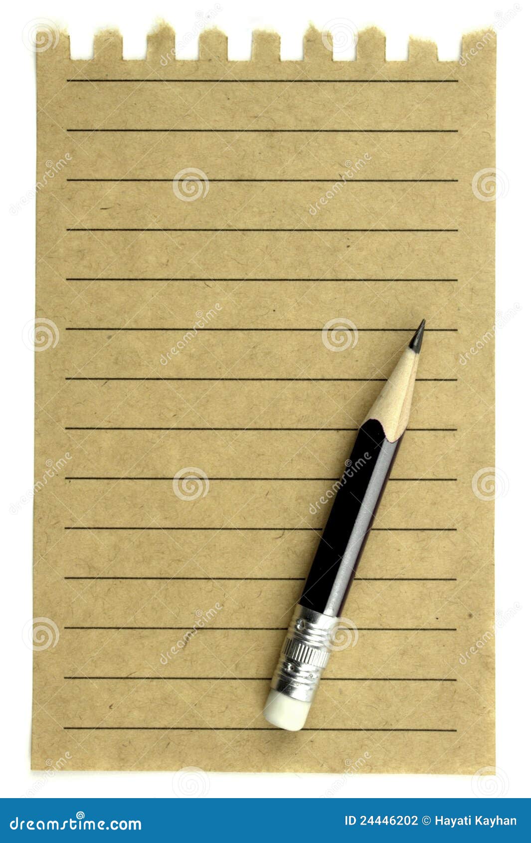 Old Paper With Pencil Stock Photography | CartoonDealer.com #52548680