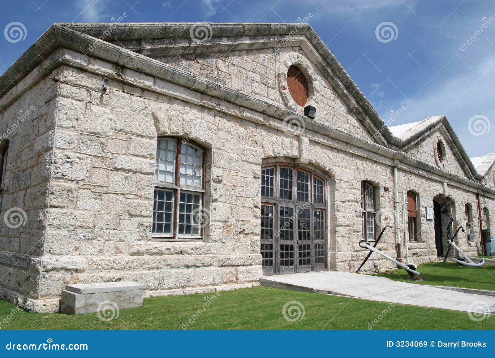 Old Naval Port Building stock image. Image of building - 3234069