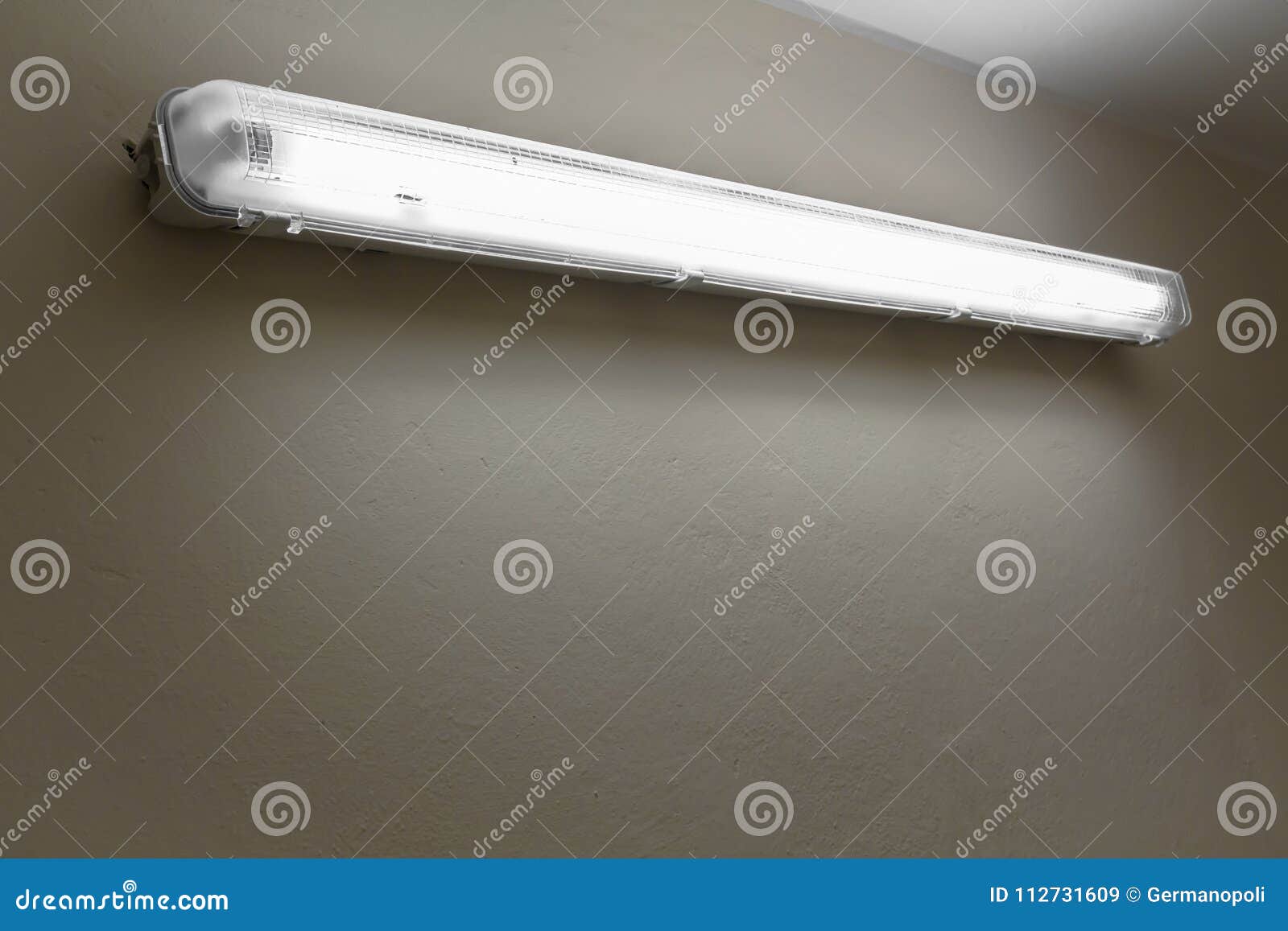 Old neon lamp stock image. Image of concrete, light - 112731609