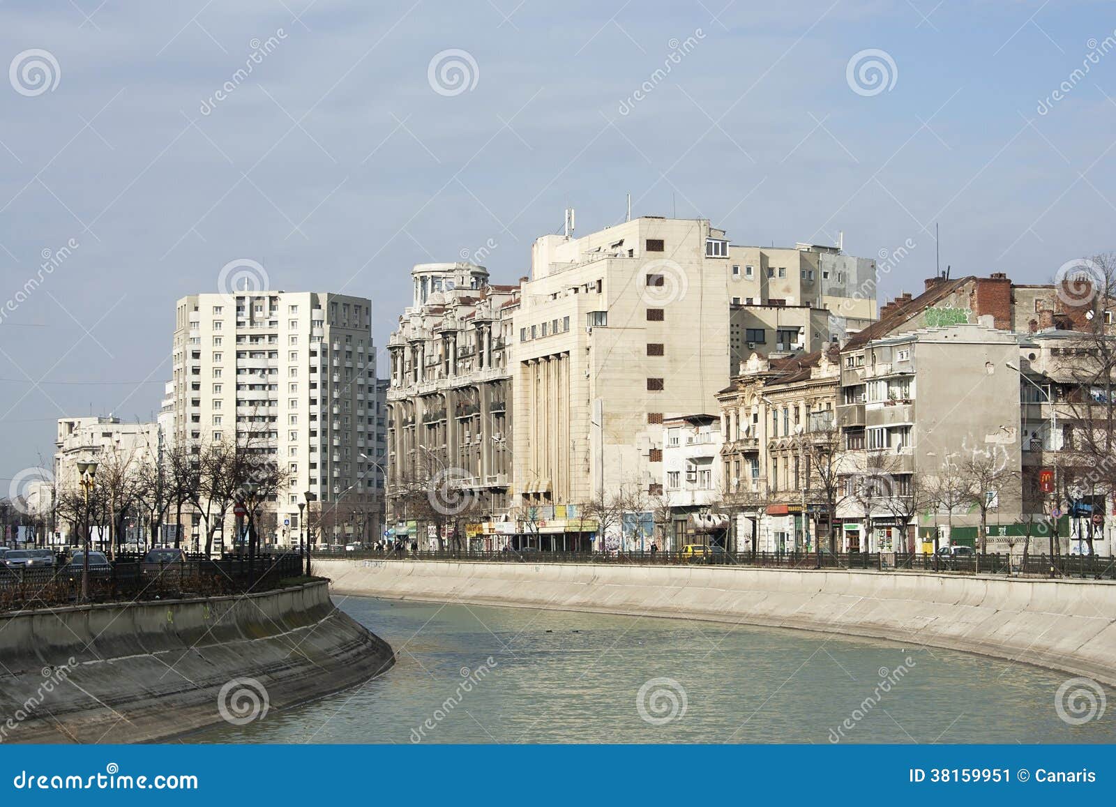 Old and new Bucharest editorial photo. Image of shore - 38159951