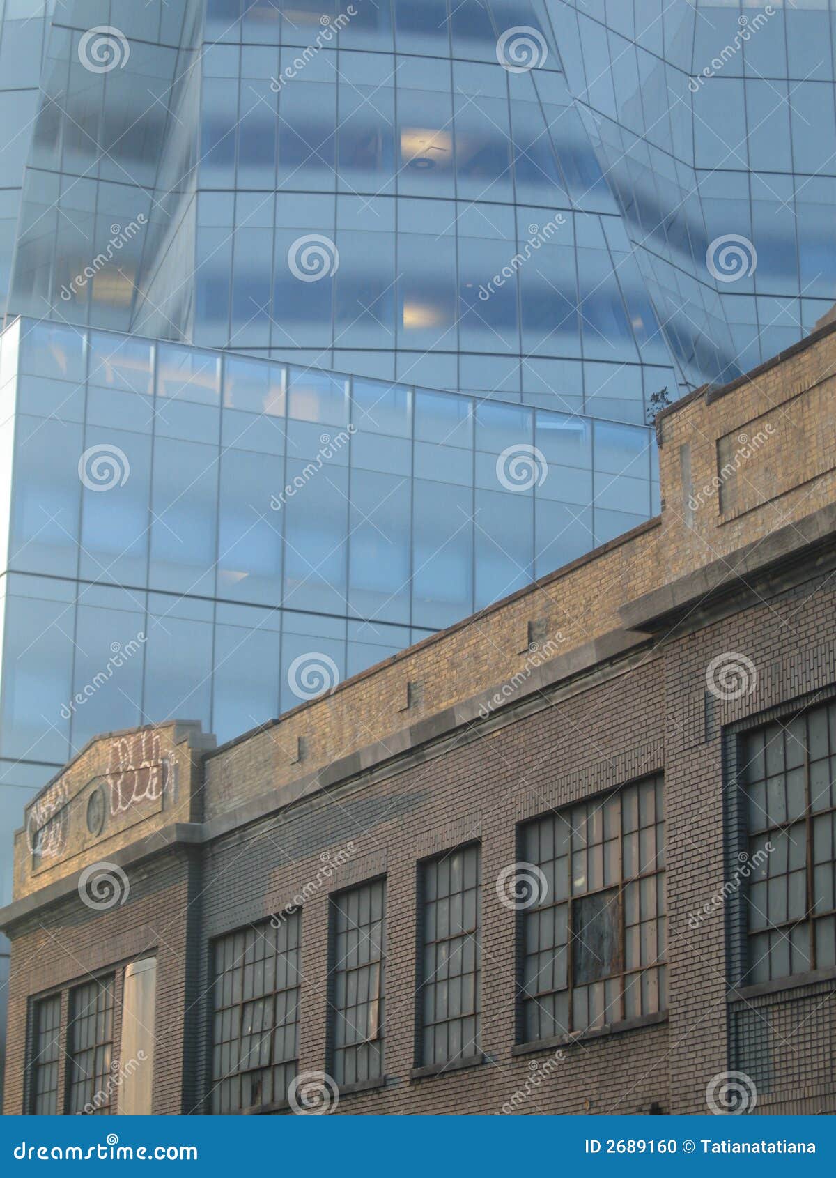 Old and new buildings editorial image. Image of outsides - 2689160