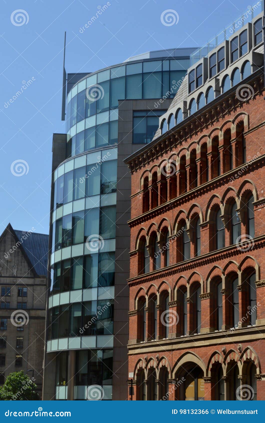 Old and new stock photo. Image of architrcture, city - 98132366