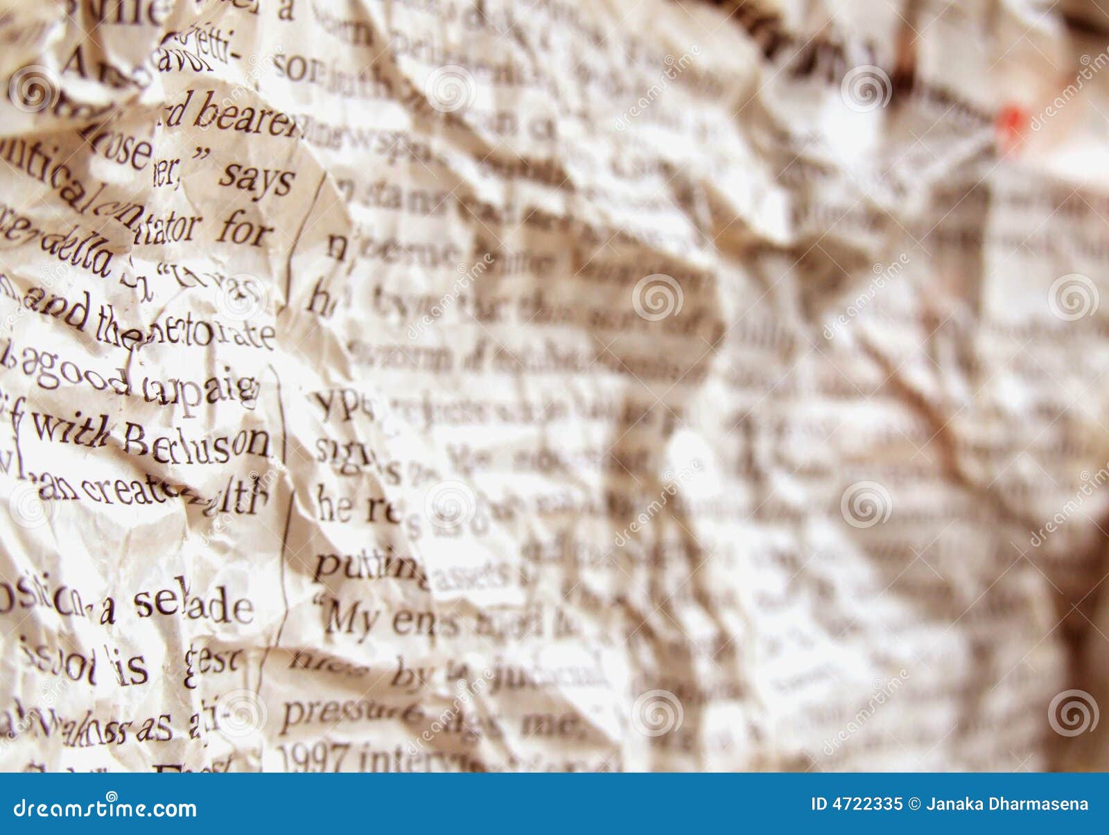 Old new paper stock image. Image of history, information - 4722335