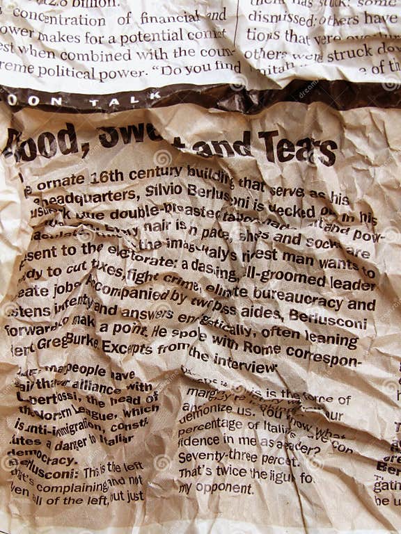 Old new paper stock photo. Image of used, newspaper, history - 4722440