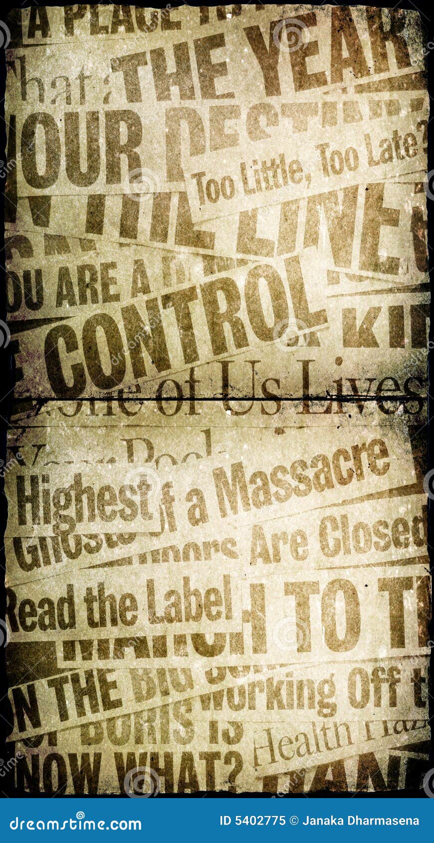 Old new paper stock image. Image of document, covering - 5402775