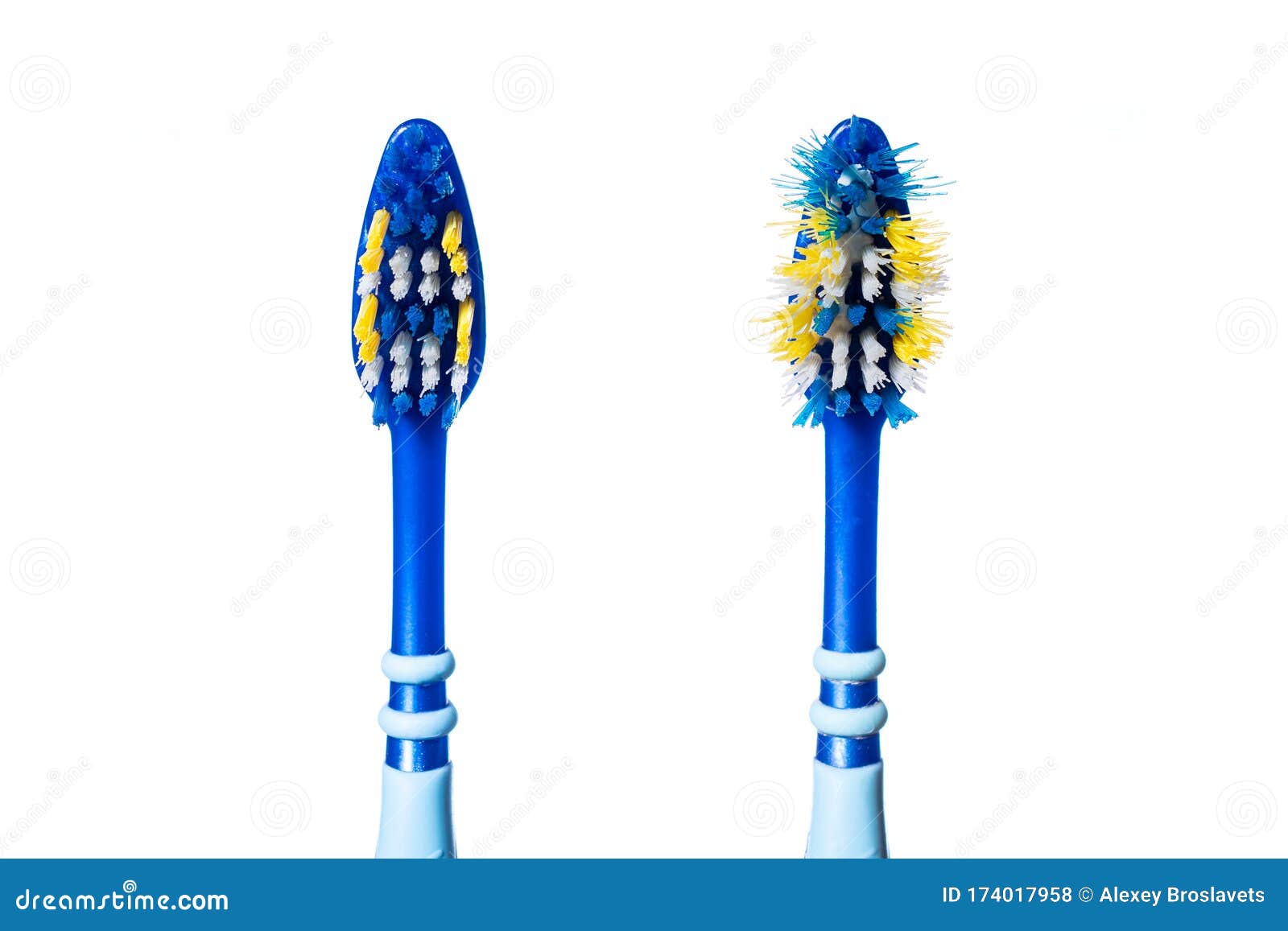 Old and new toothbrushes stock photo. Image of healthy - 174017958