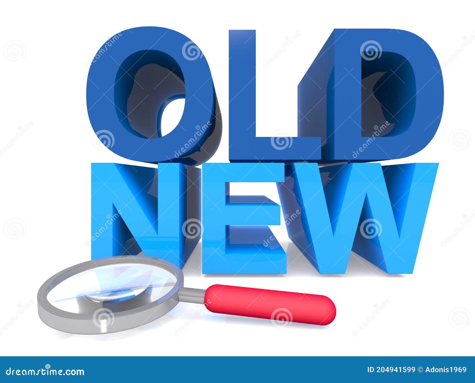Old new on white stock illustration. Illustration of opportunity ...