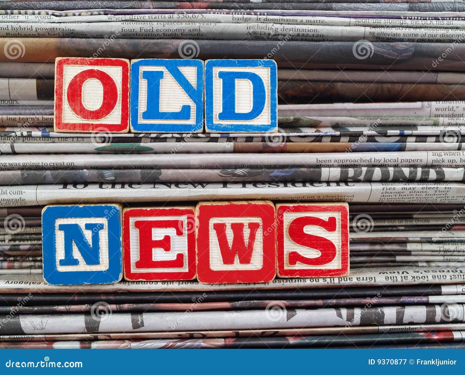 Old News Papers stock image. Image of entertainment, journal - 9370877