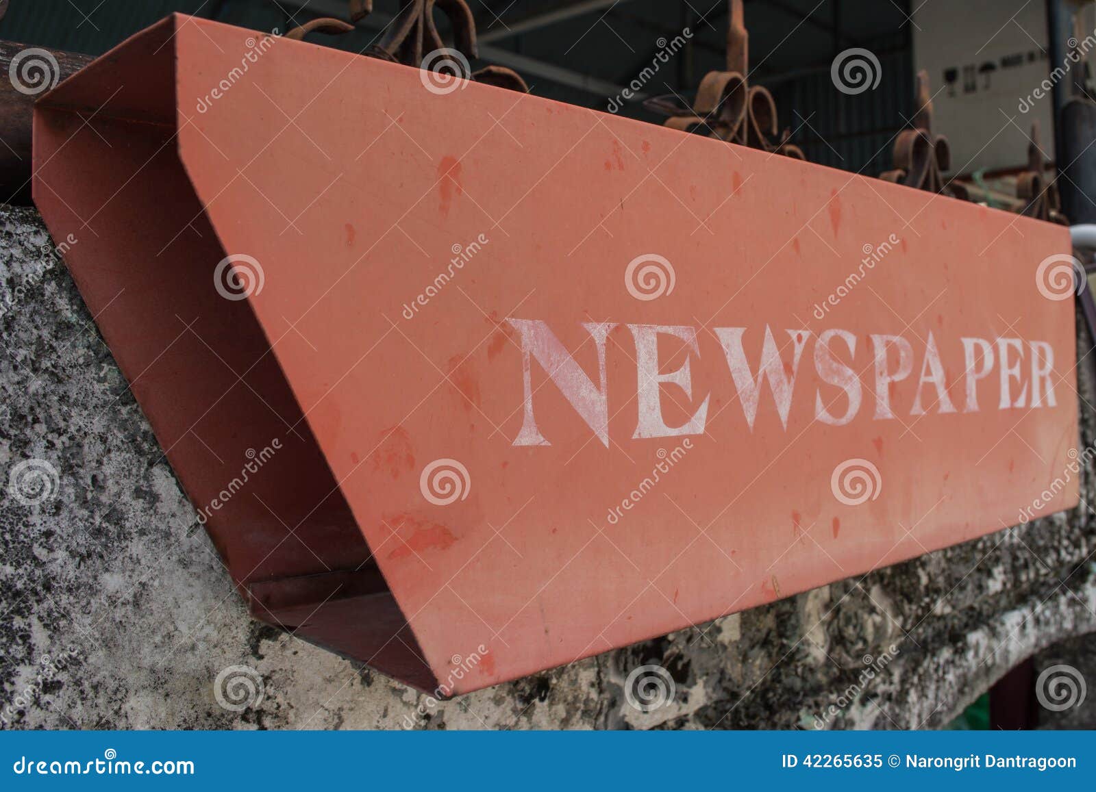 Newspaper Box Brickwall Stock Photos - Free & Royalty-Free Stock Photos ...