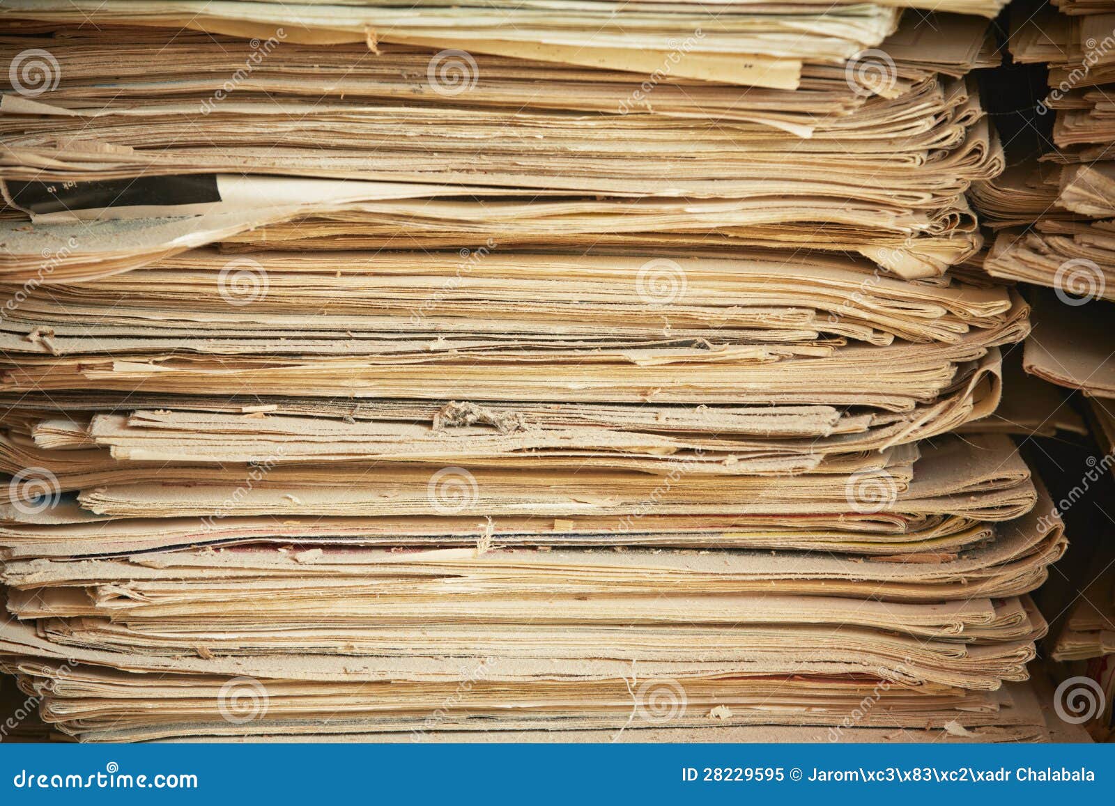 Old newspapers stock image. Image of condition, history - 28229595