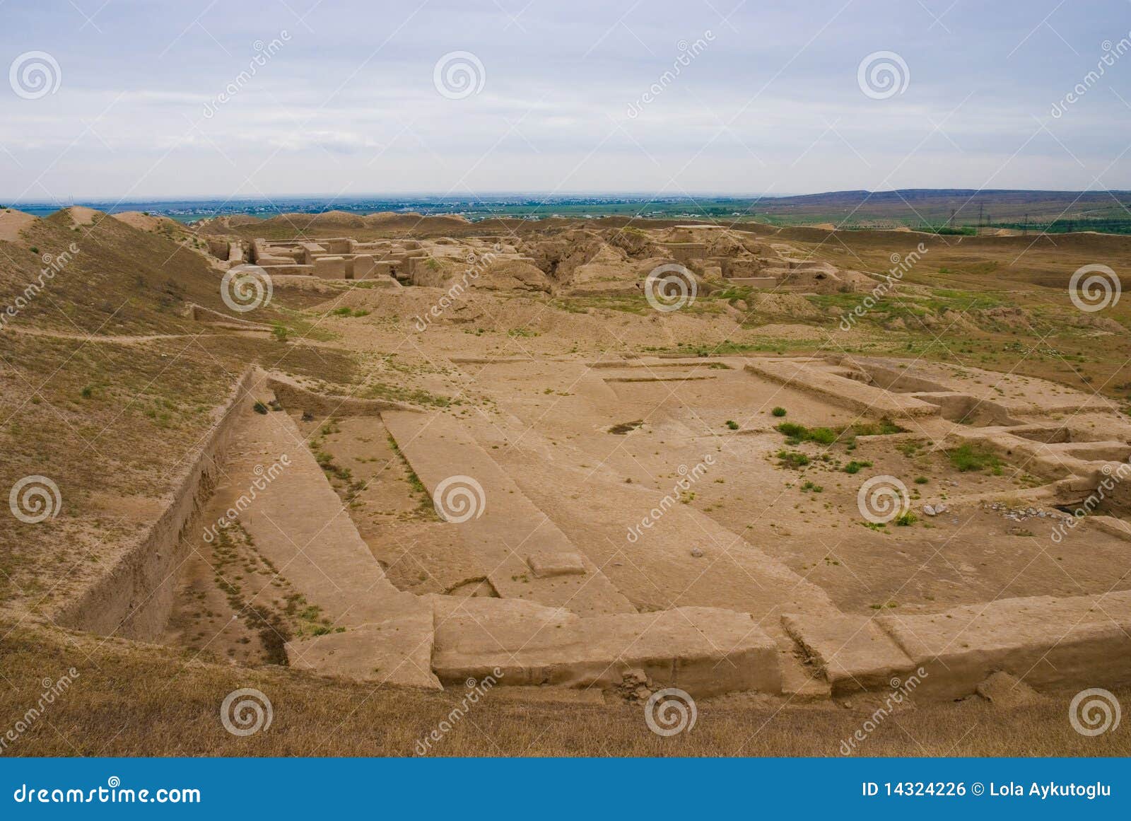 Old Nisa, Turkmenistan stock photo. Image of world, colosseum - 14324226