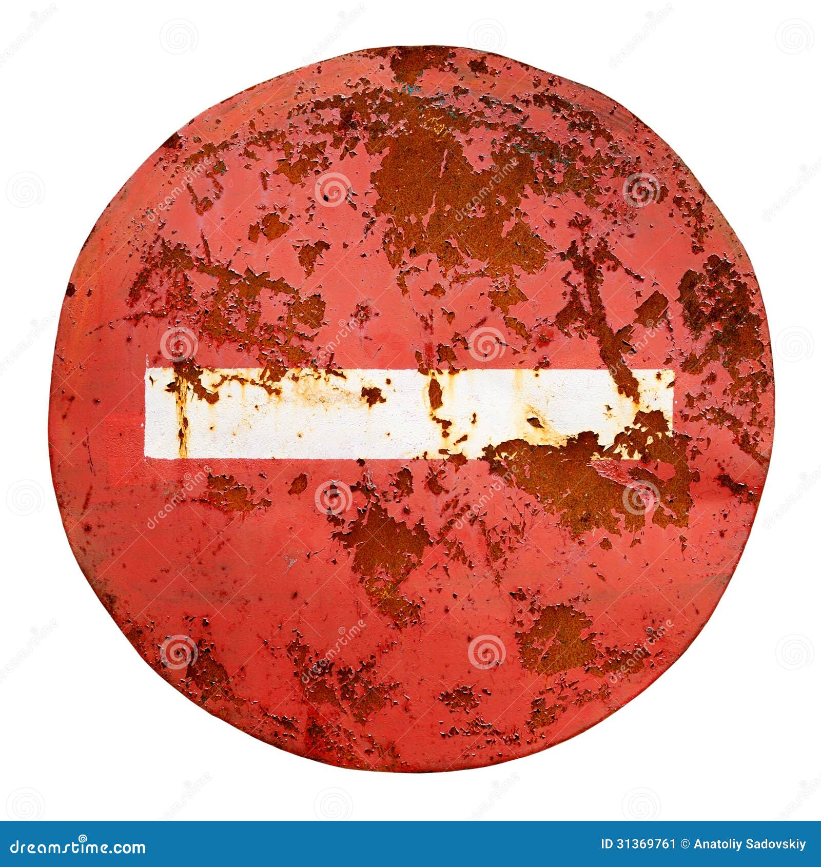 Old no entry road sign stock image. Image of metal, transport - 31369761